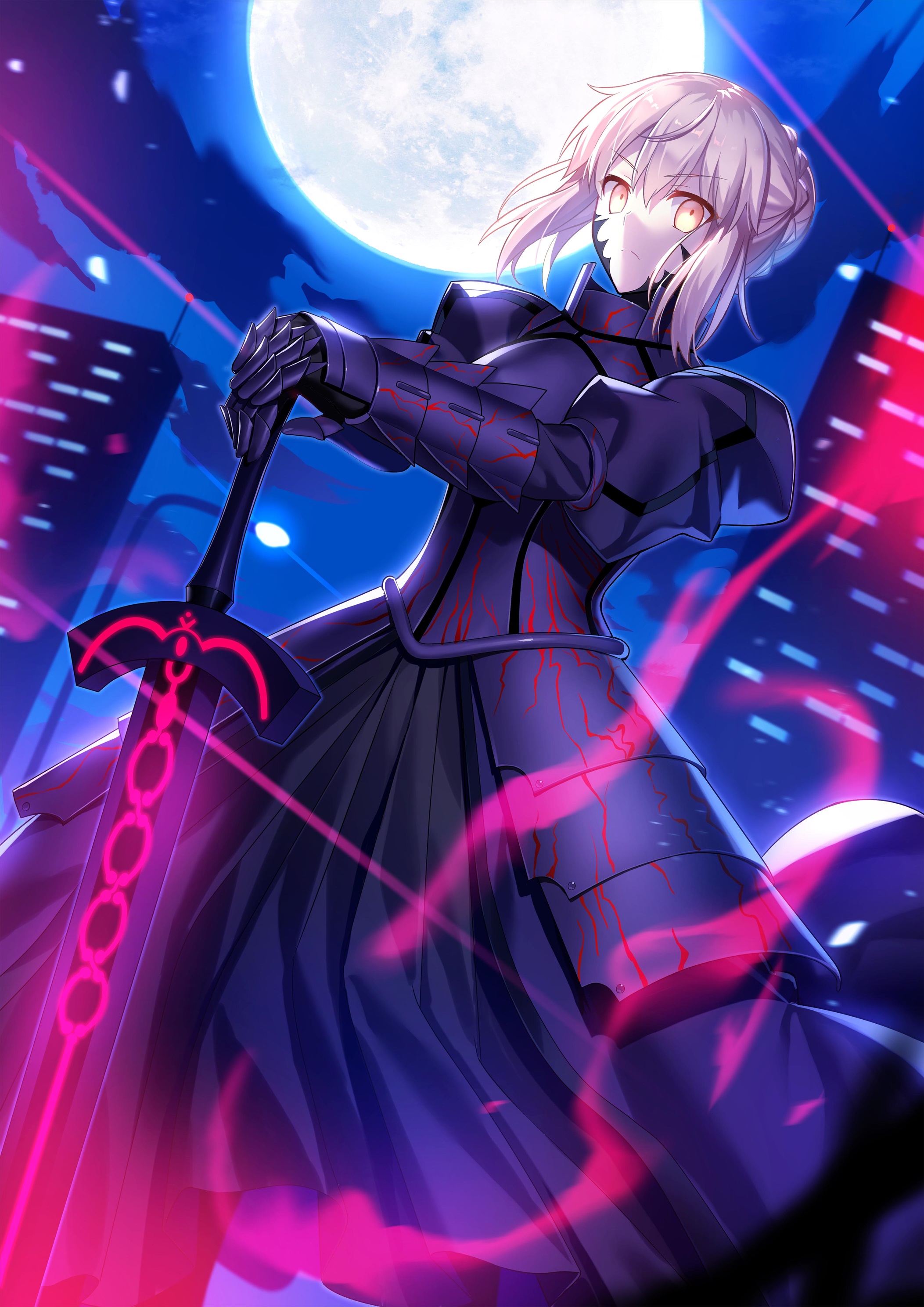 fuyuki (neigedhiver) fate/grand order fate/stay night saber saber alter ...