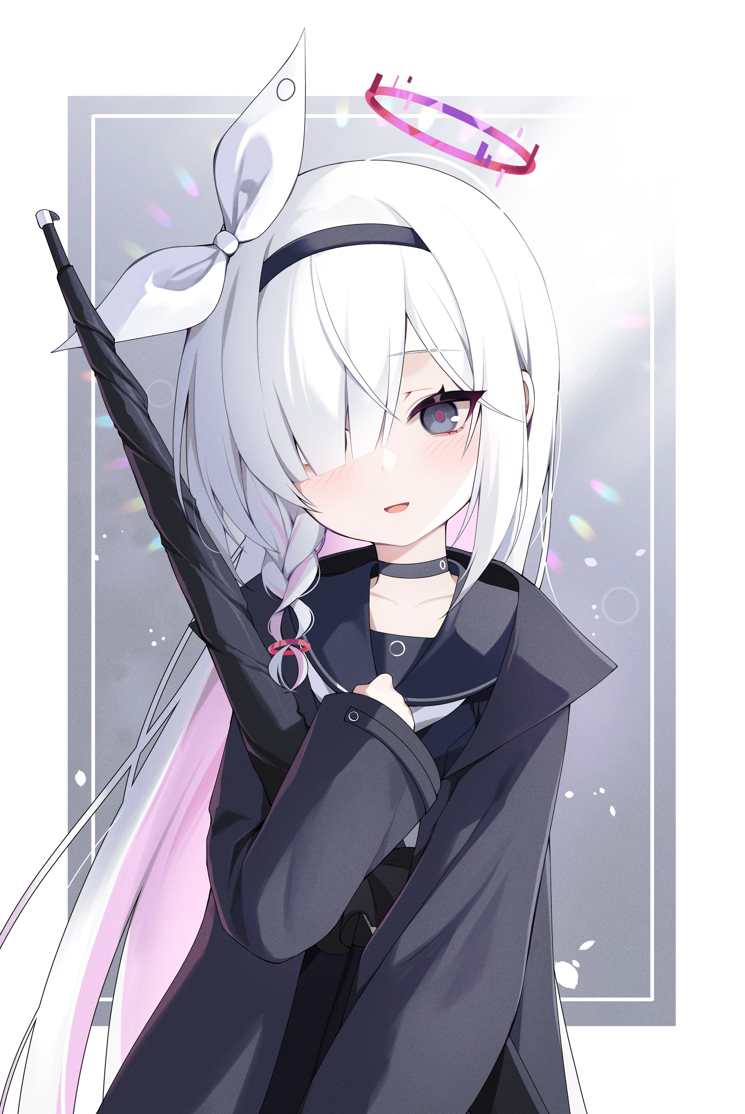 taccho blue archive arona (blue archive) plana (blue archive) angel gun ...