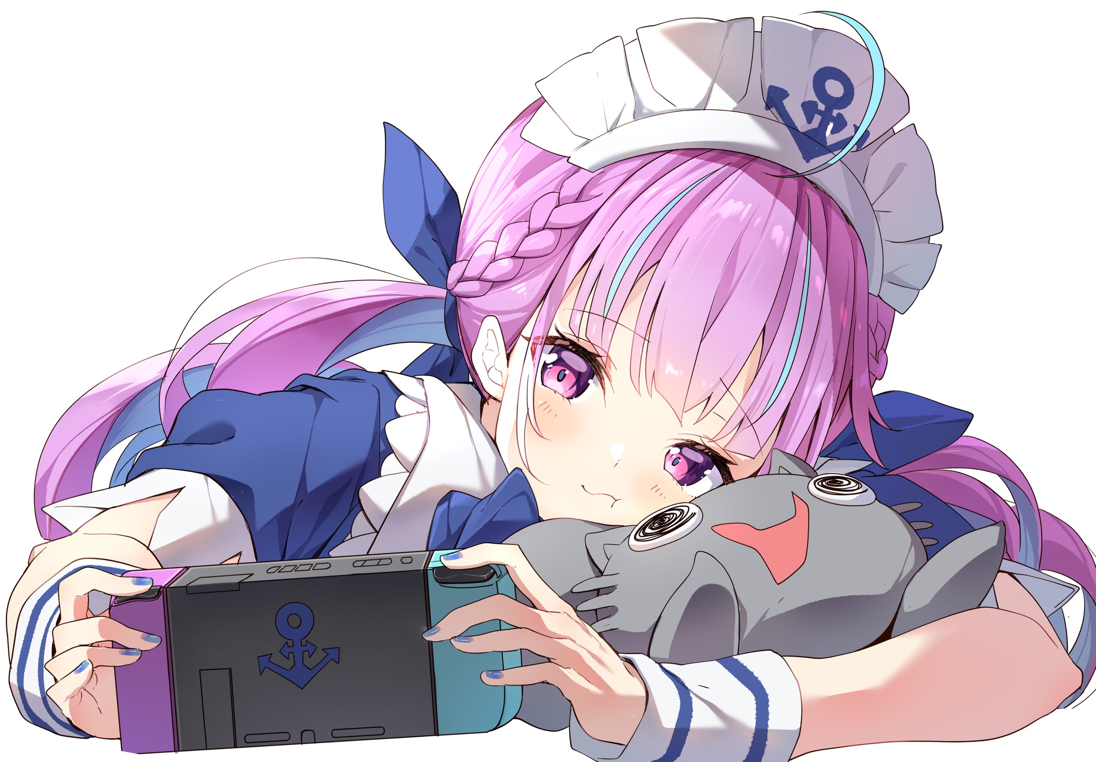 darjeeling (reley) hololive minato aqua maid | #710203 | yande.re