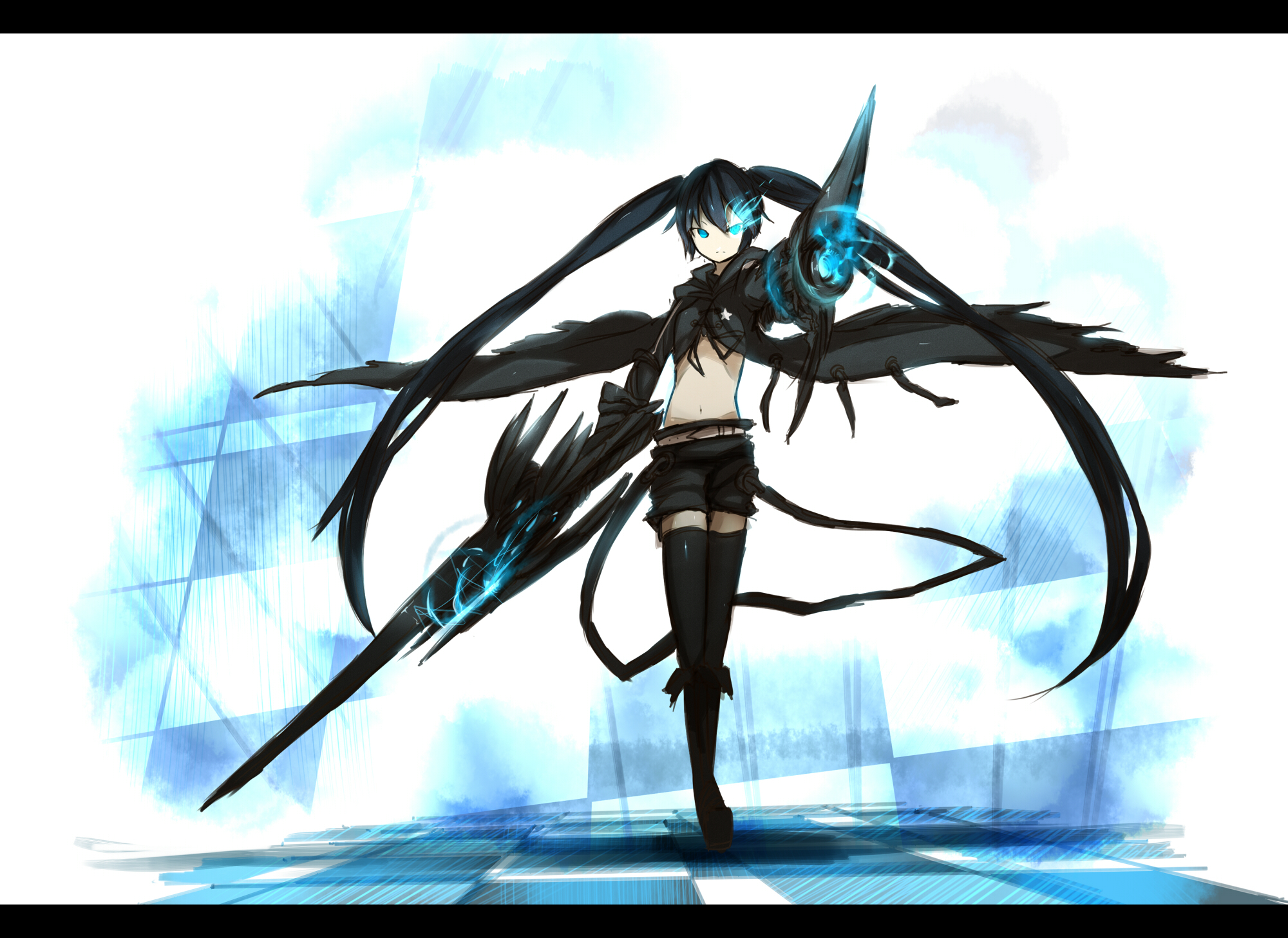 shirogane usagi black rock shooter vocaloid black rock shooter ...
