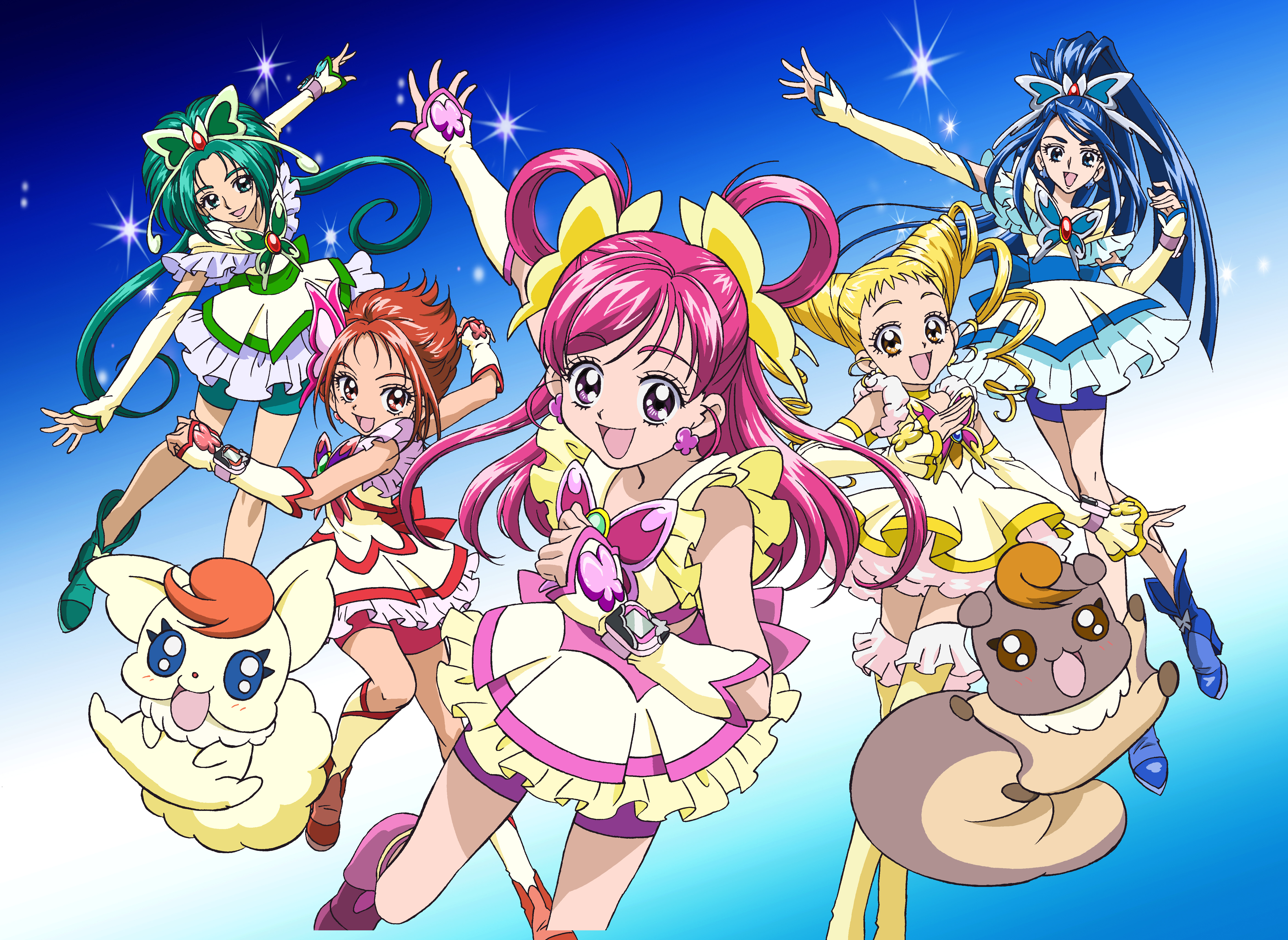 kawamura toshie pretty cure yes! precure 5 akimoto komachi coco (pretty ...