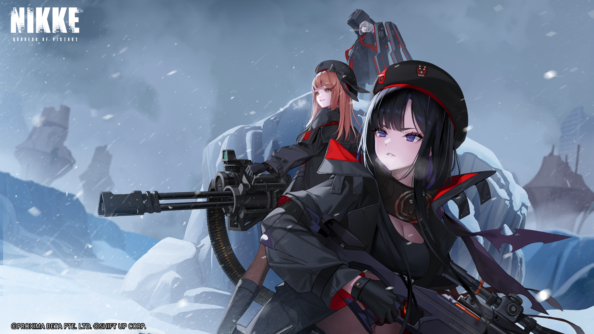 goddess of victory: nikke emma (nikke) eunhwa vesti bodysuit gun tagme ...