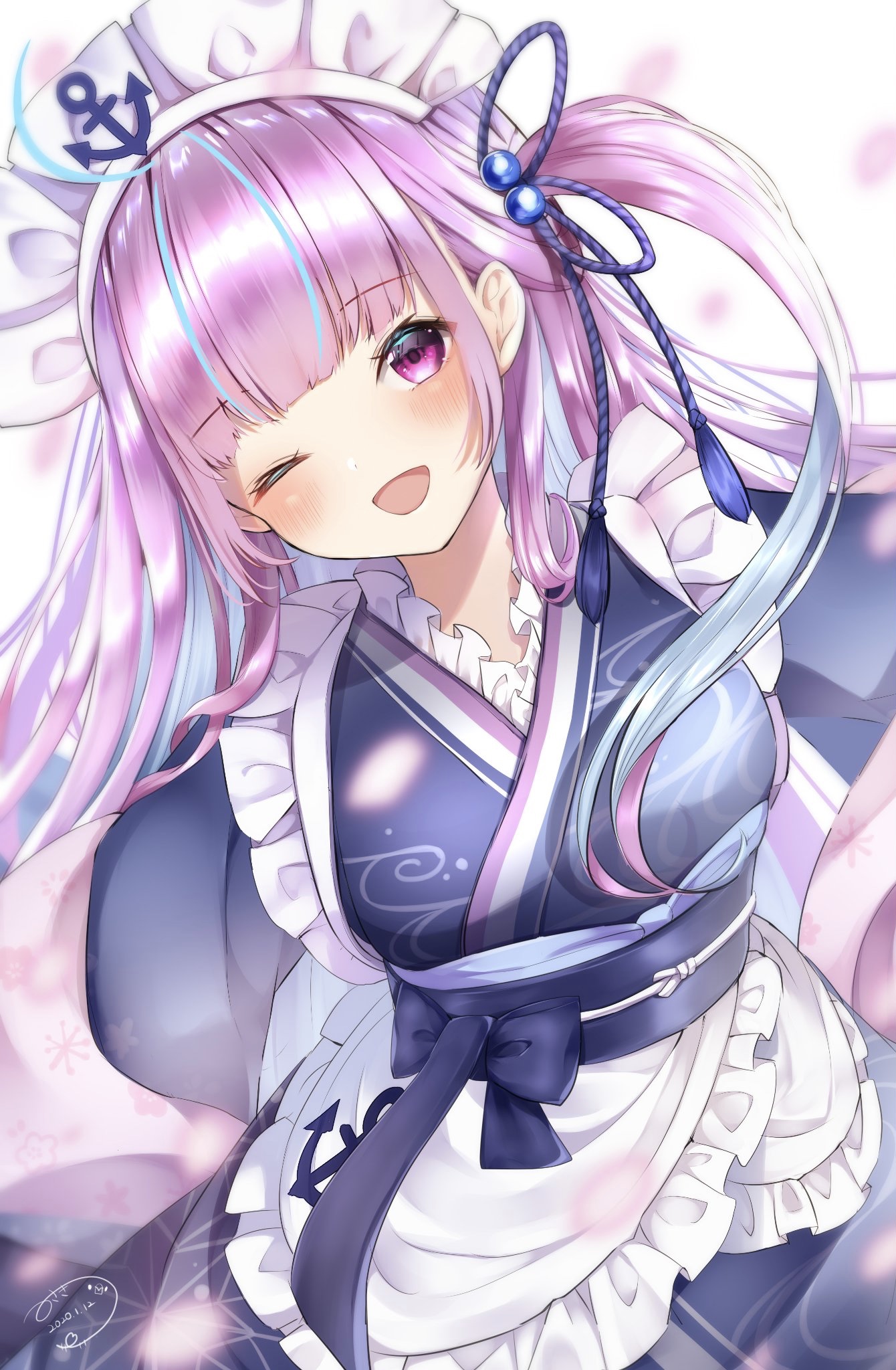 misaki (pixiv30645085) hololive minato aqua maid wa maid | #601722 ...