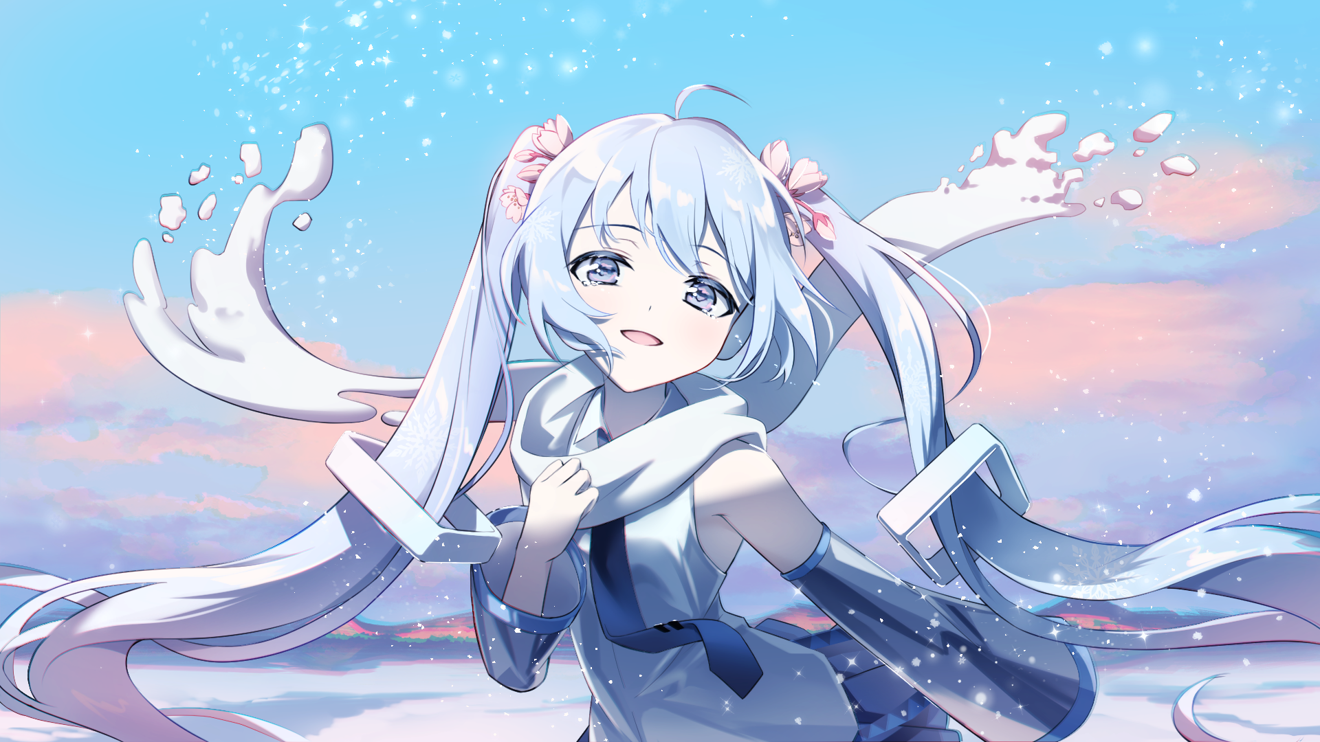 iluka (ffv7) vocaloid hatsune miku yuki miku wallpaper | #1161929 ...