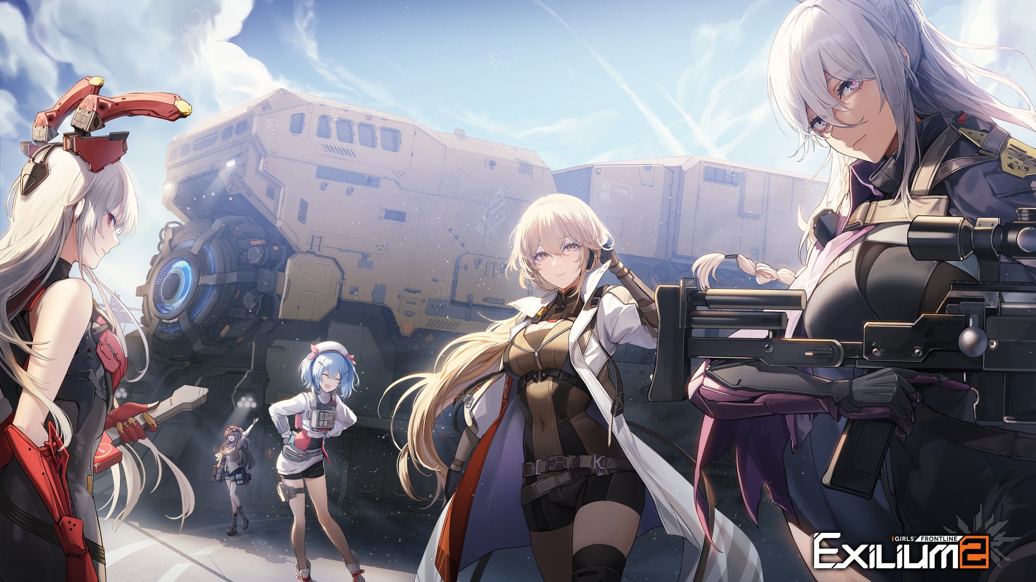 girls frontline 2: exilium colphine groza krolik mayling shen nemesis ...