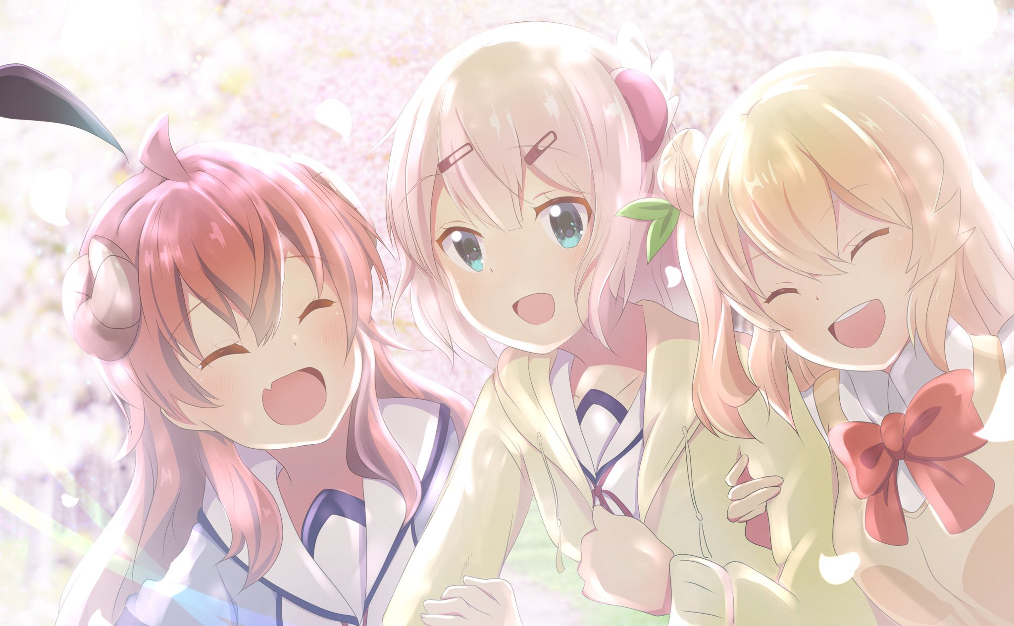 machikado mazoku chiyoda momo hinatsuki mikan yoshida yuuko (machikado ...