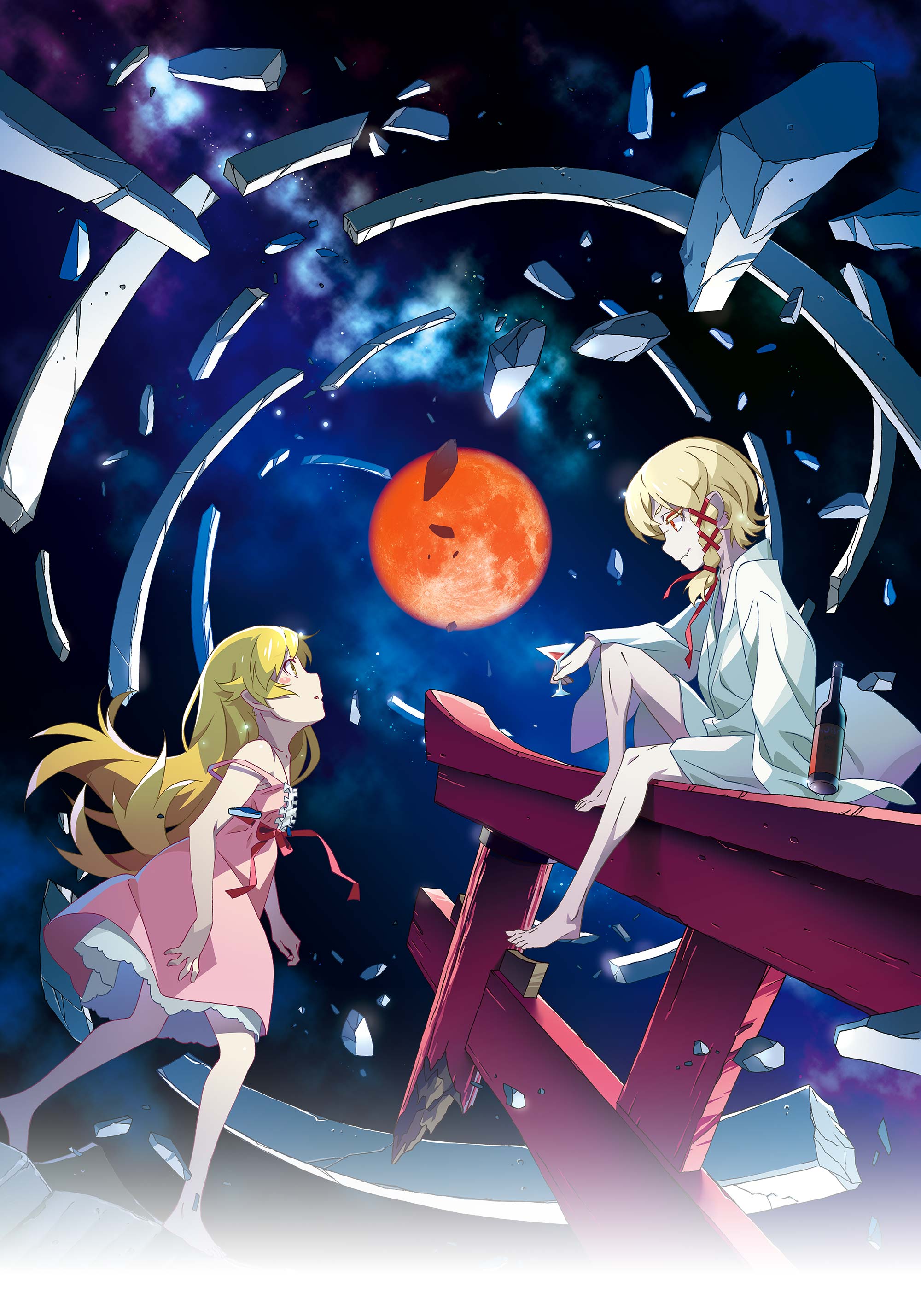 monogatari (series) monogatari series off & monster season oshino ...