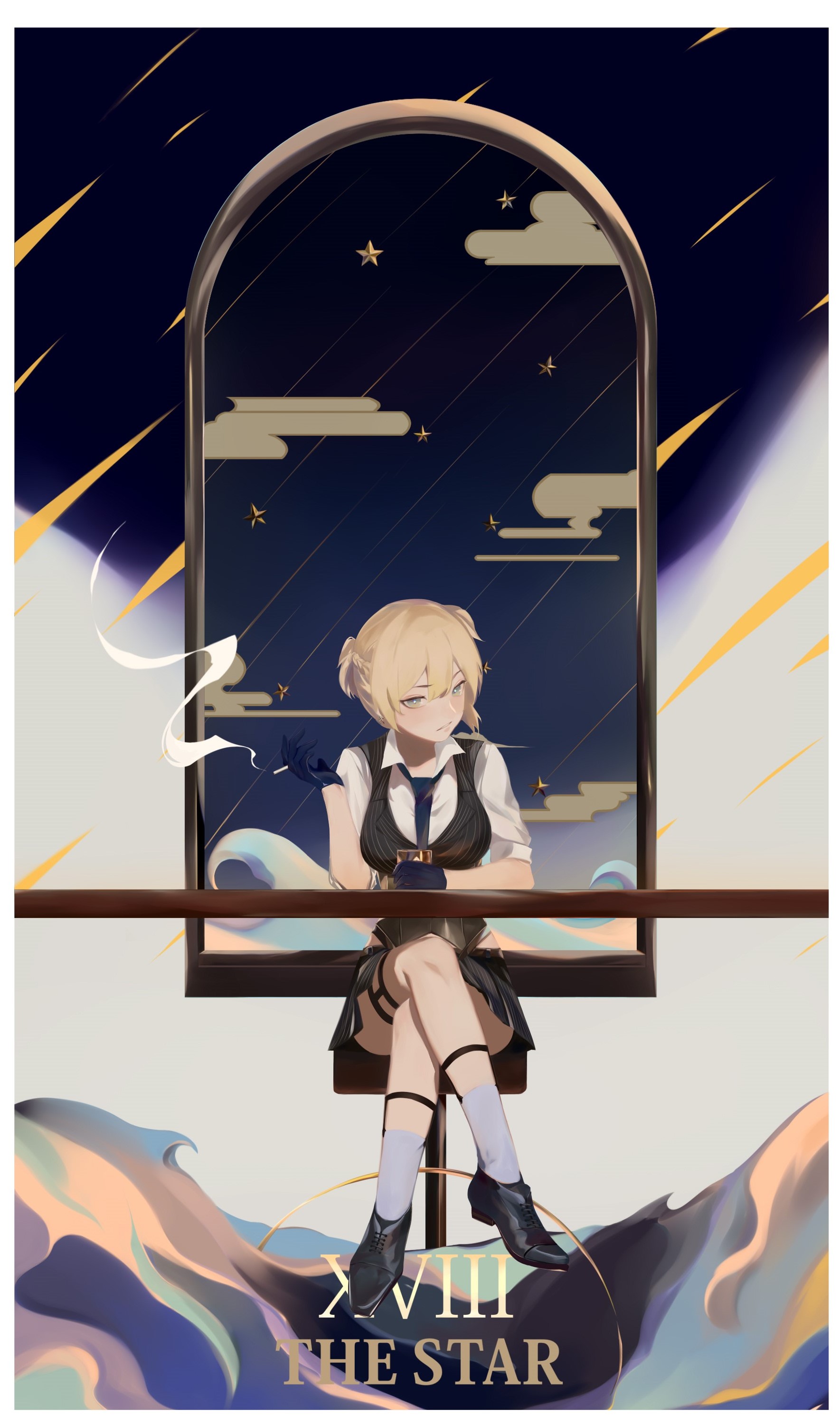skq196 girls frontline welrod mk2 (girls frontline) garter skirt lift ...