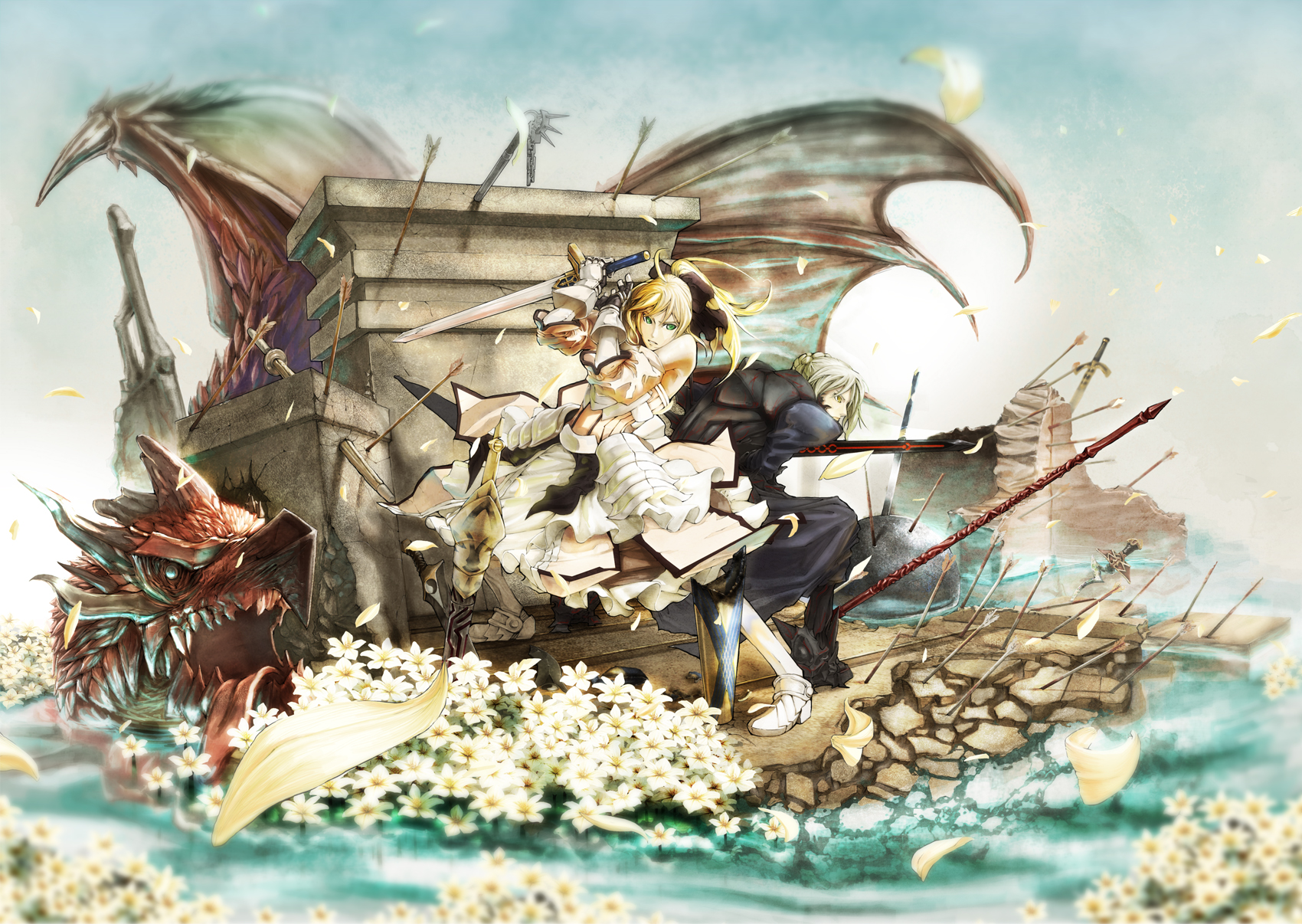 zyaneio fate/stay night artoria pendragon (fate) artoria pendragon ...