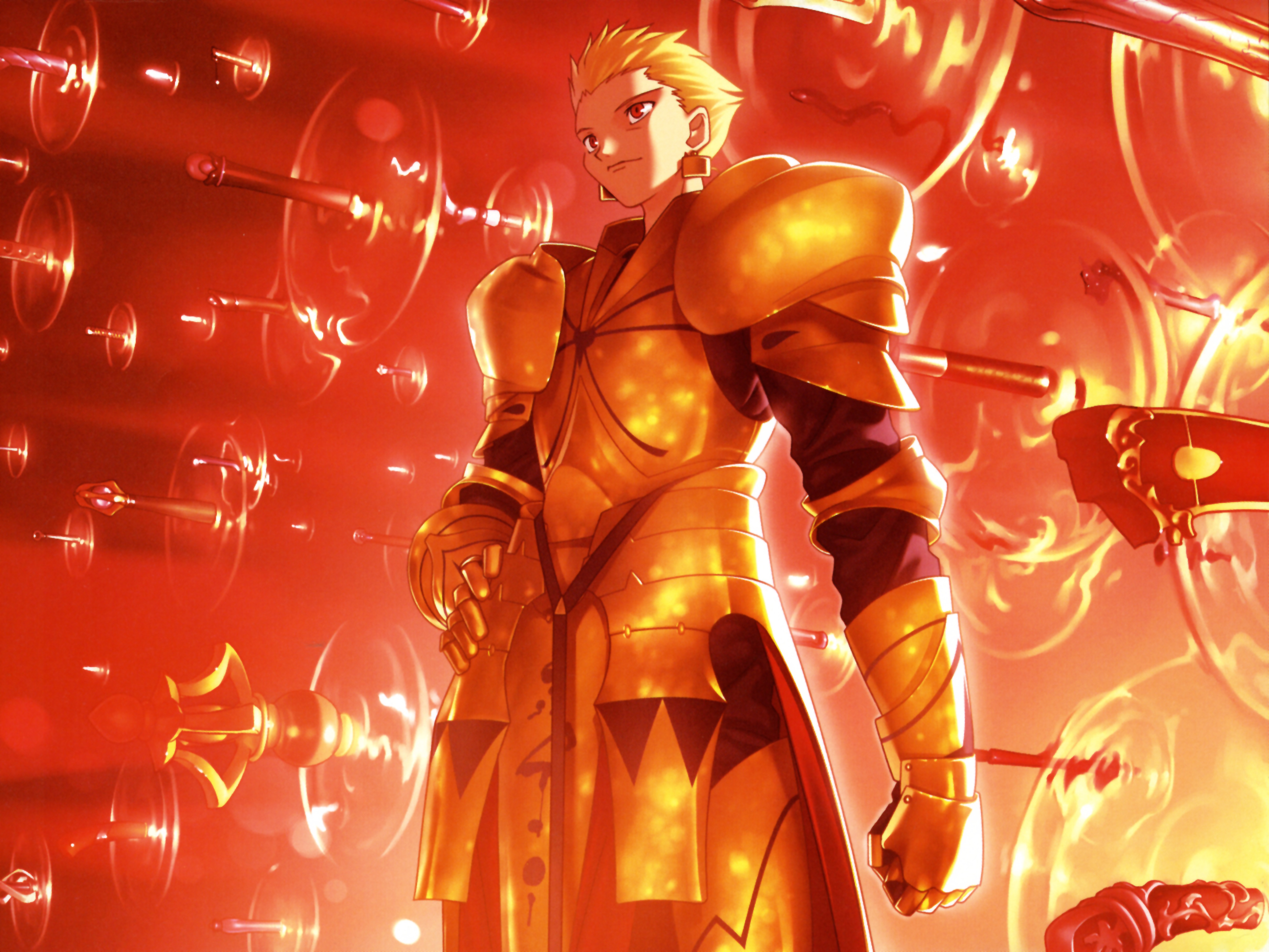 type-moon takeuchi takashi fate/stay night gilgamesh (fate) male ...