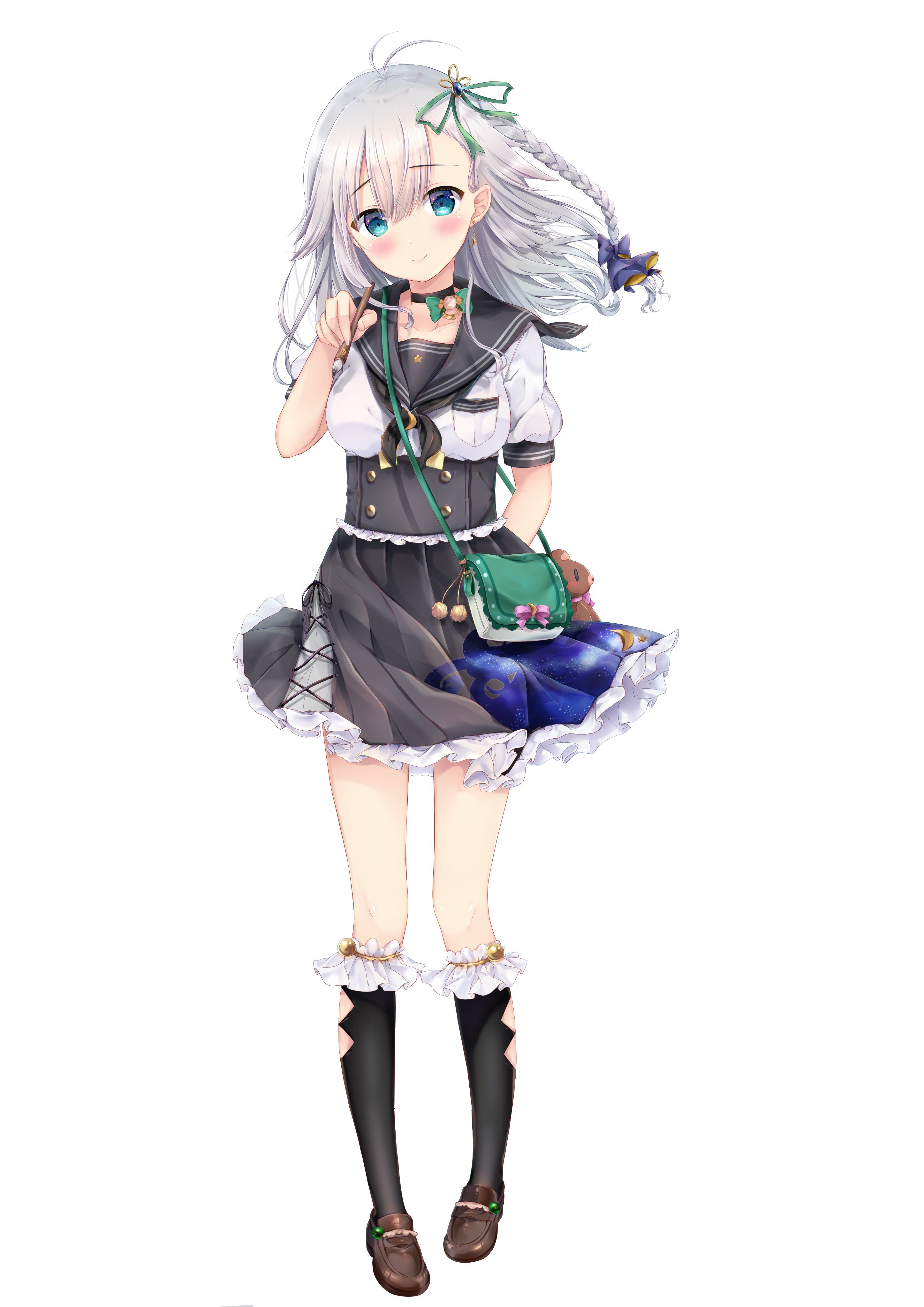 maruma (maruma gic) onsen musume matsushima nazuki seifuku | #503918 ...