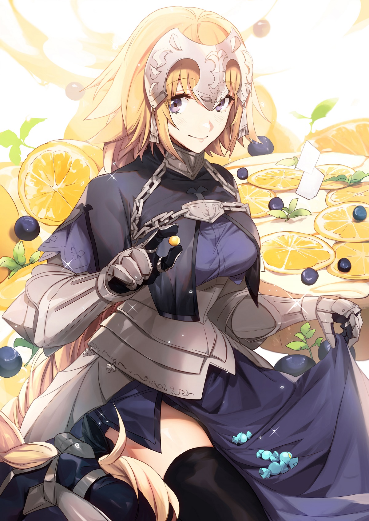 no-kan fate/grand order jeanne d'arc jeanne d'arc (fate) armor skirt ...
