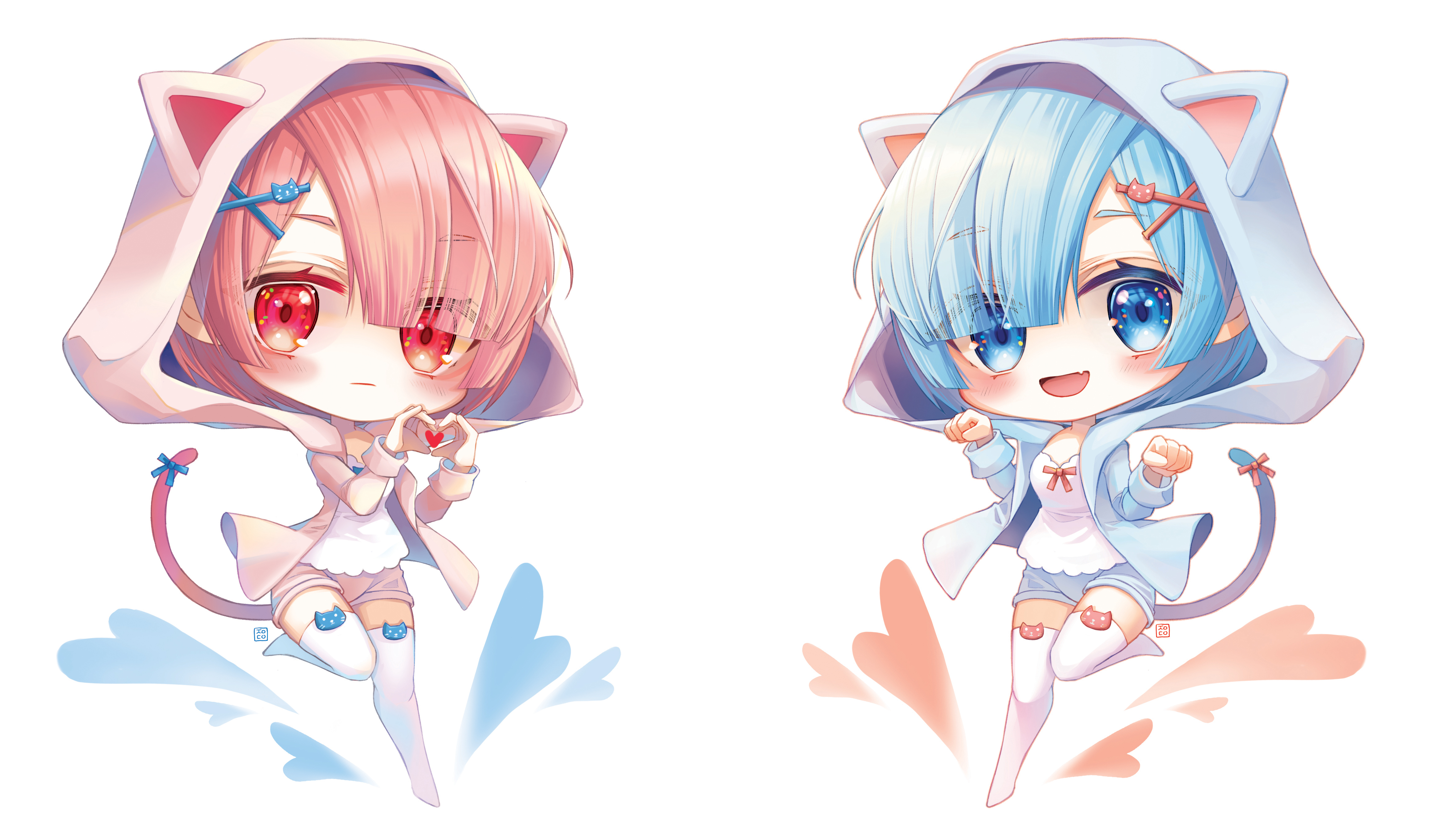 jii dayday re zero kara hajimeru isekai seikatsu ram (re zero) rem (re ...