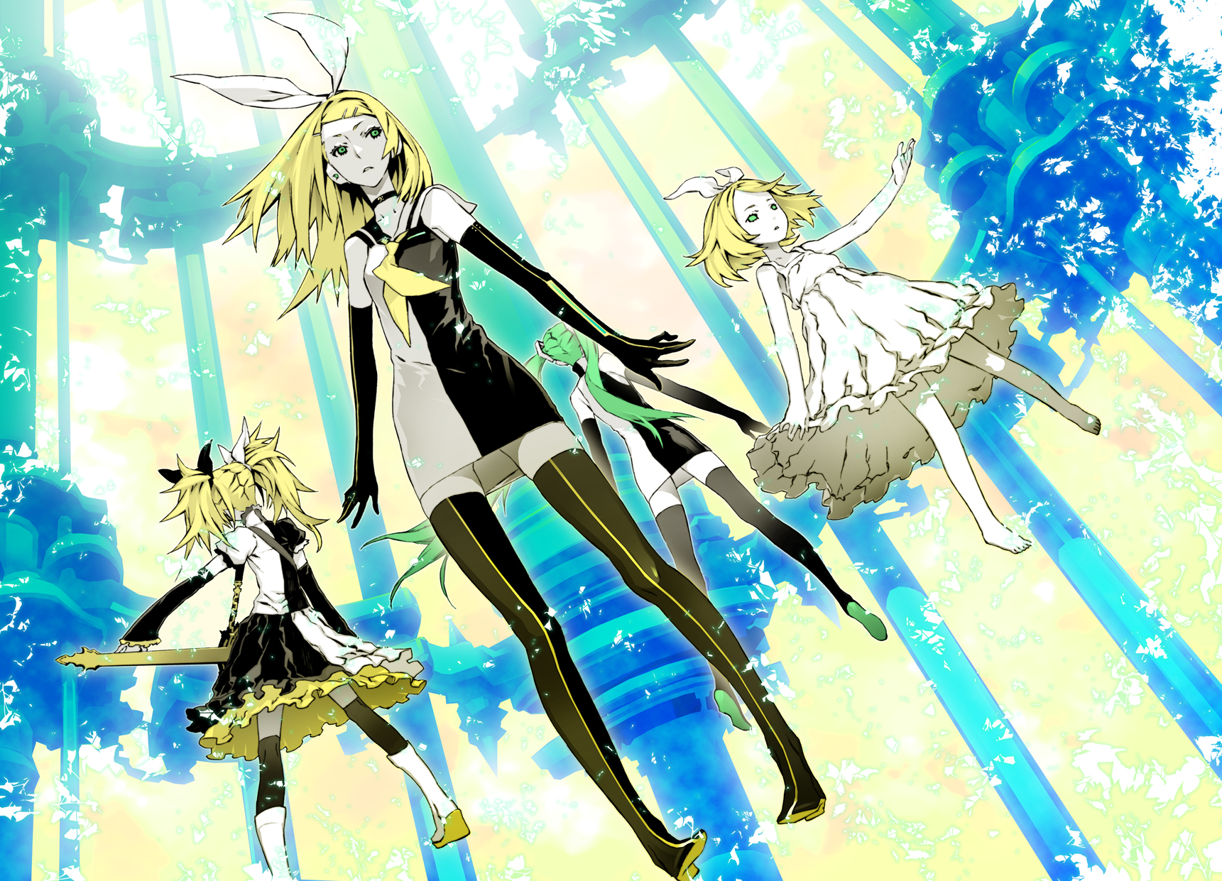 miwa shirow meltdown (vocaloid) vocaloid hatsune miku kagamine rin ...