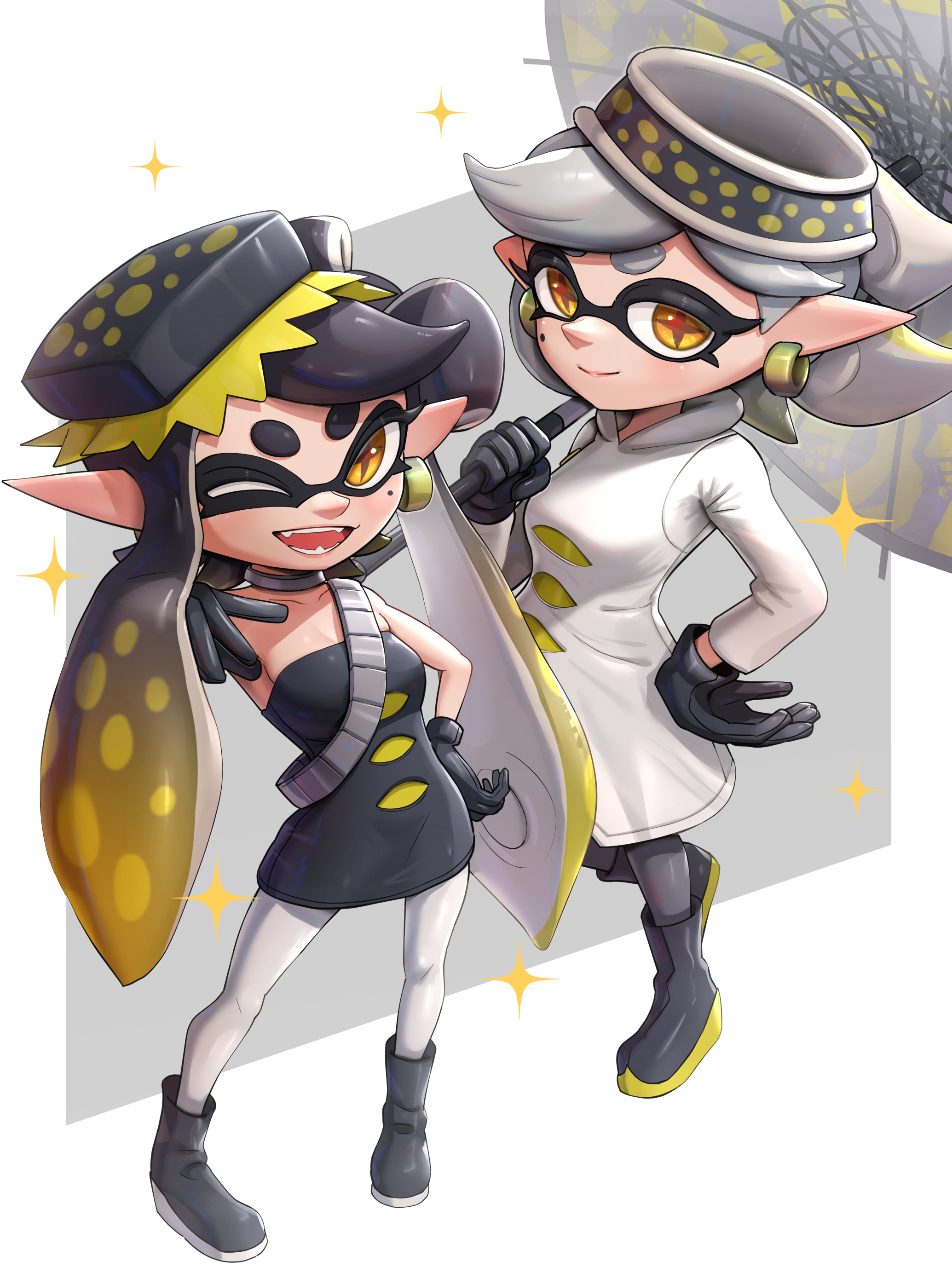 gonzarez splatoon splatoon 3 callie (splatoon) marie (splatoon) dress ...