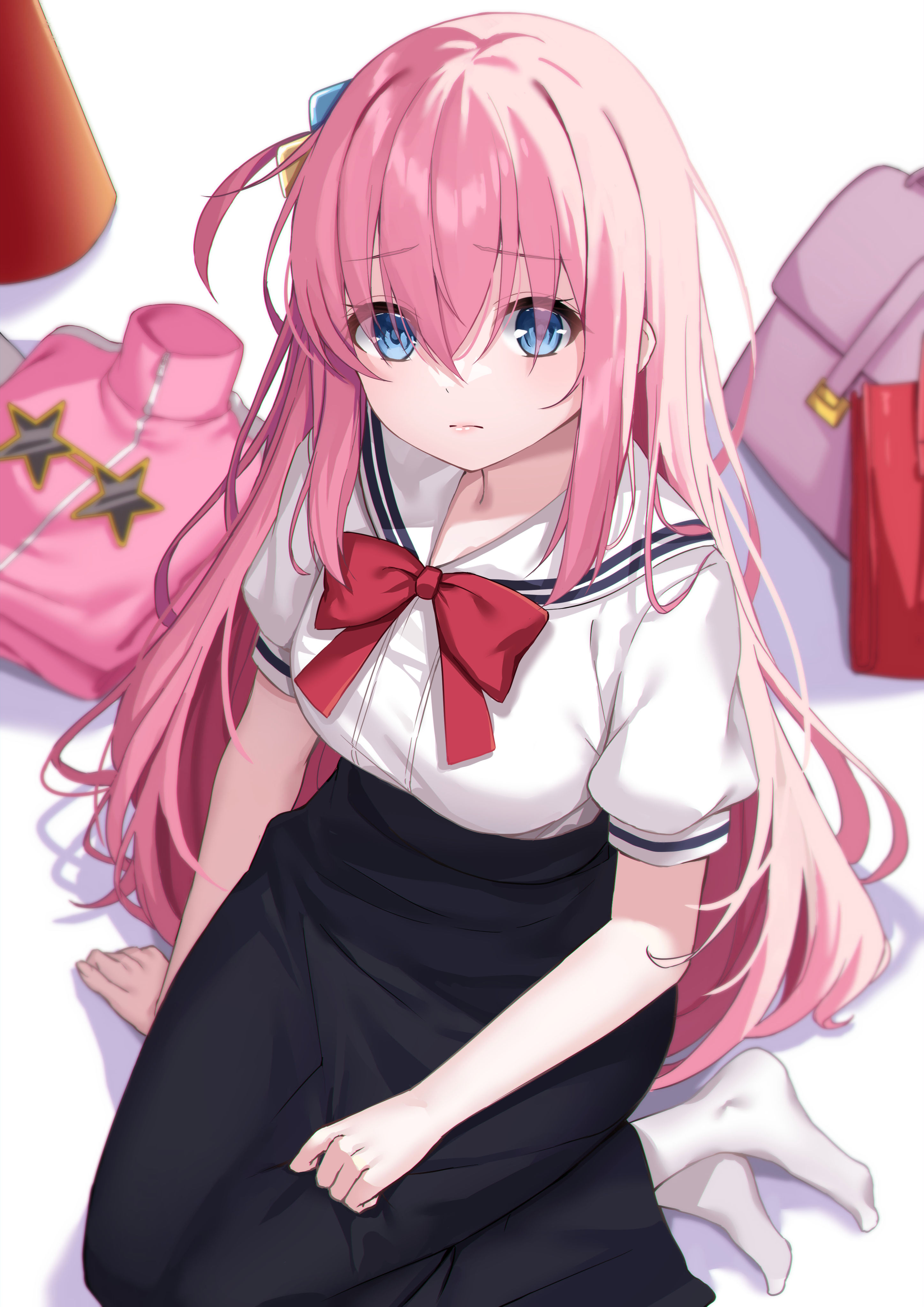 amahara pekozaemon bocchi the rock! gotou hitori gym uniform megane ...