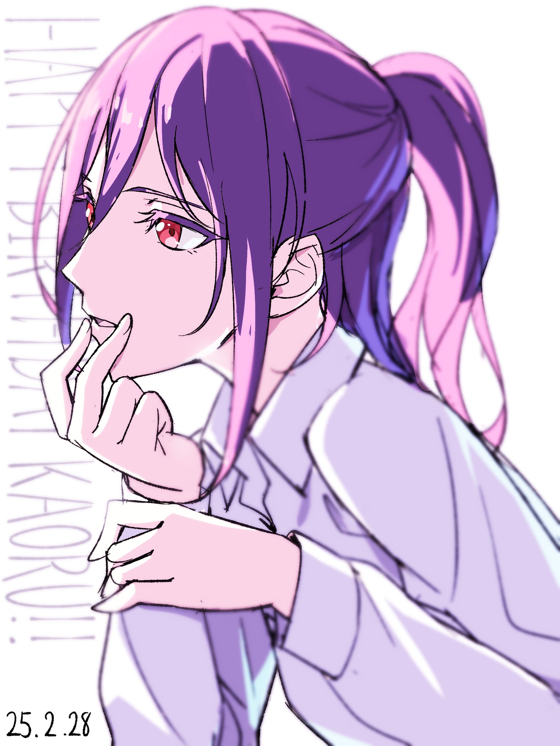 nobusawa osamu bang dream! seta kaoru dress shirt sketch | #1220768 ...