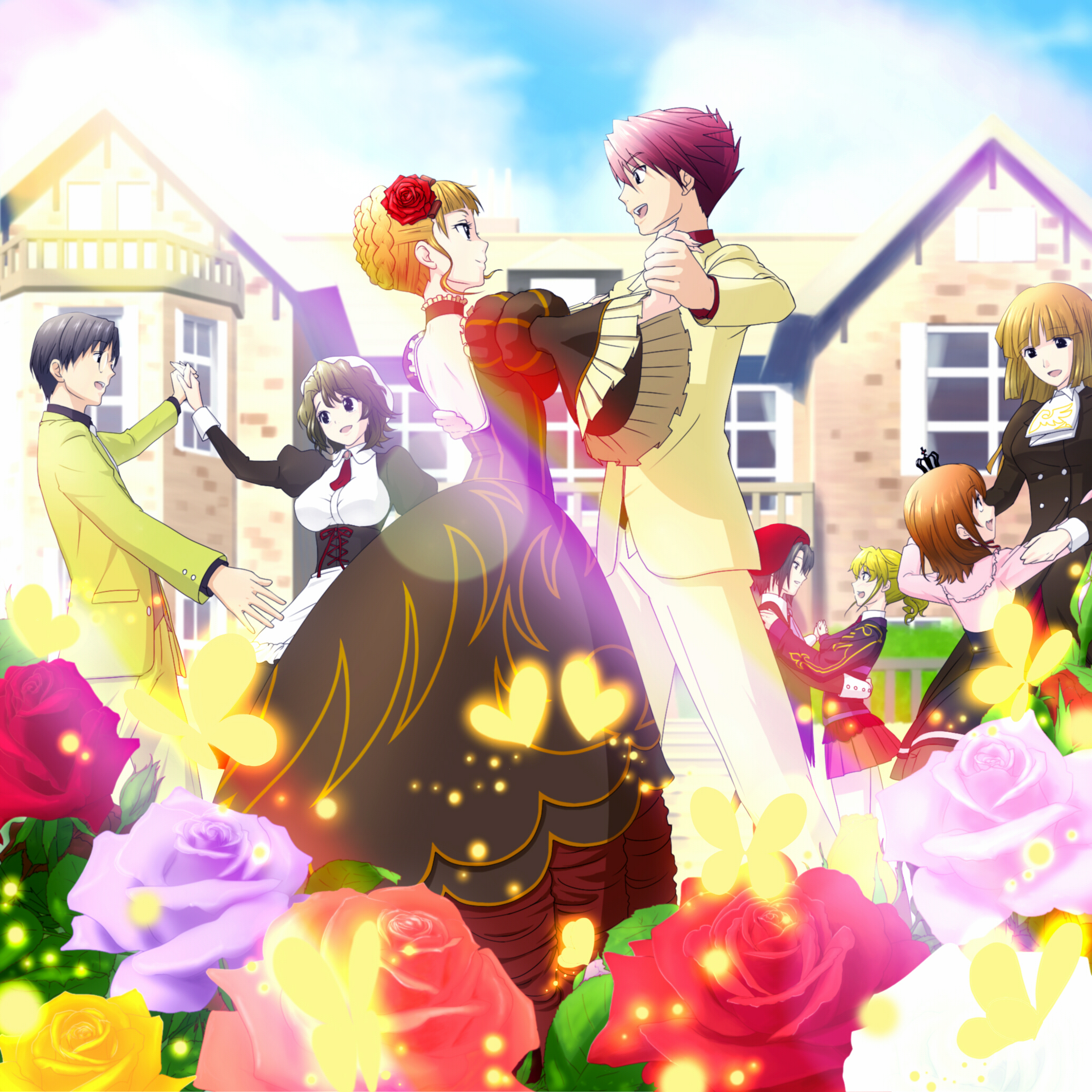 akahige umineko no naku koro ni beatrice kanon (umineko) shannon ...