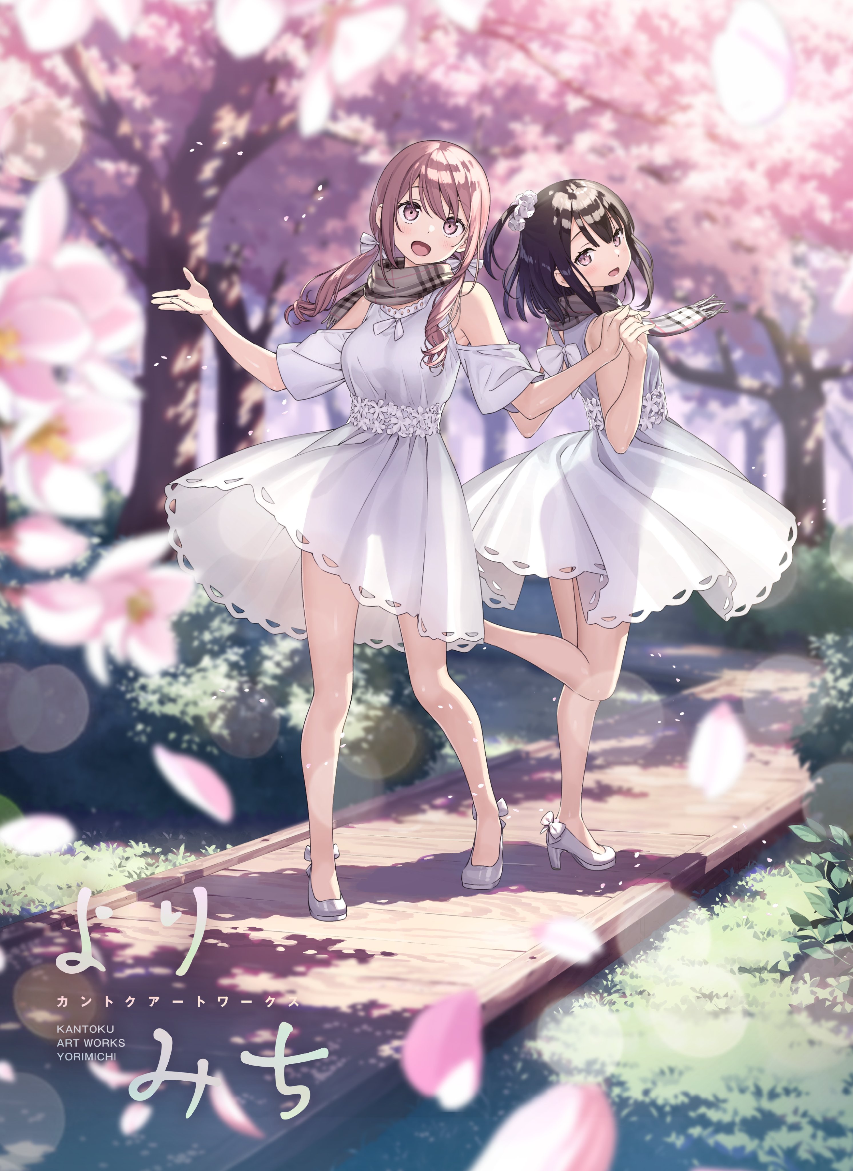 kantoku kurumi (kantoku) shizuku (kantoku) ass dress heels see through ...