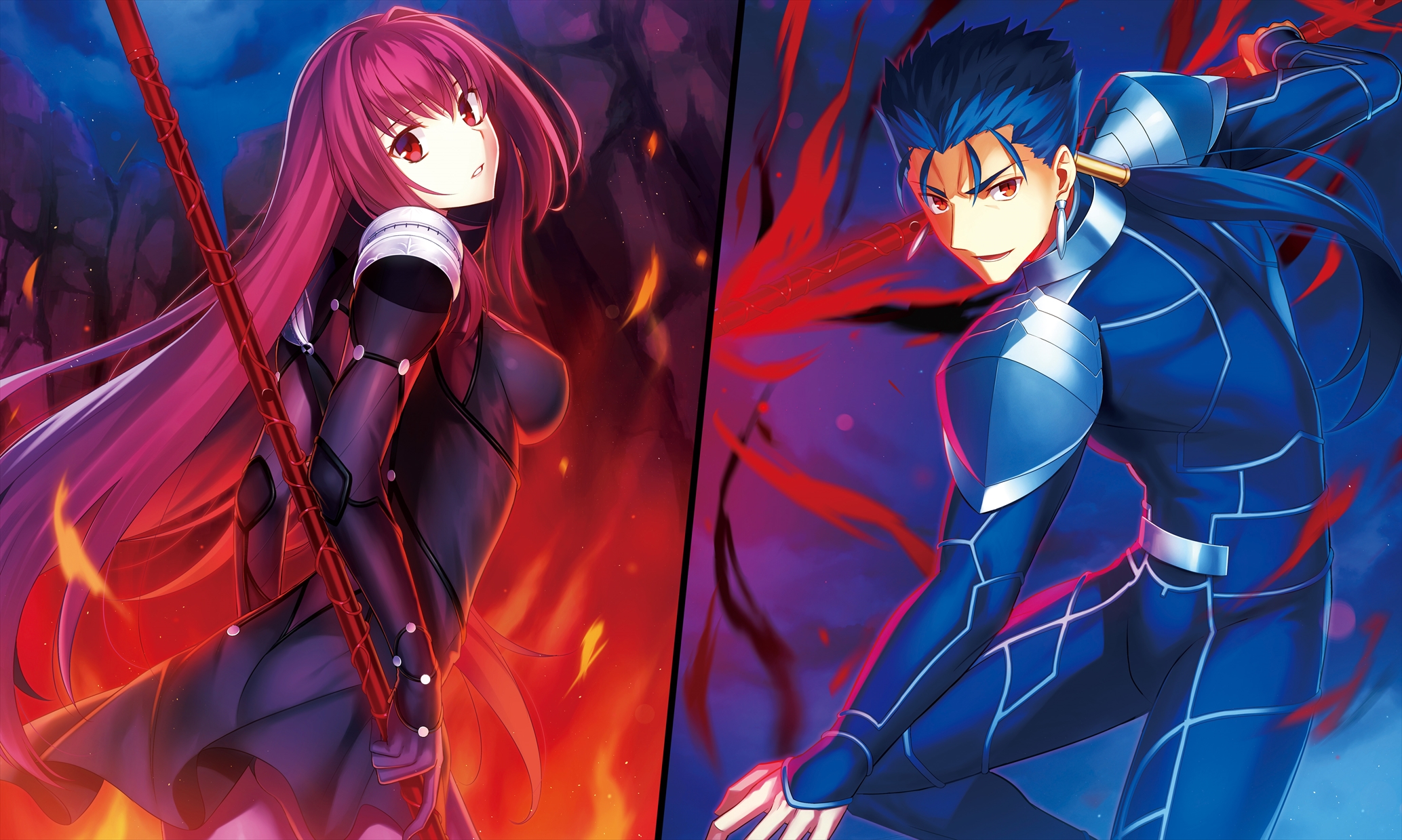 fuyuki (neigedhiver) fate/grand order fate/stay night lancer scathach ...