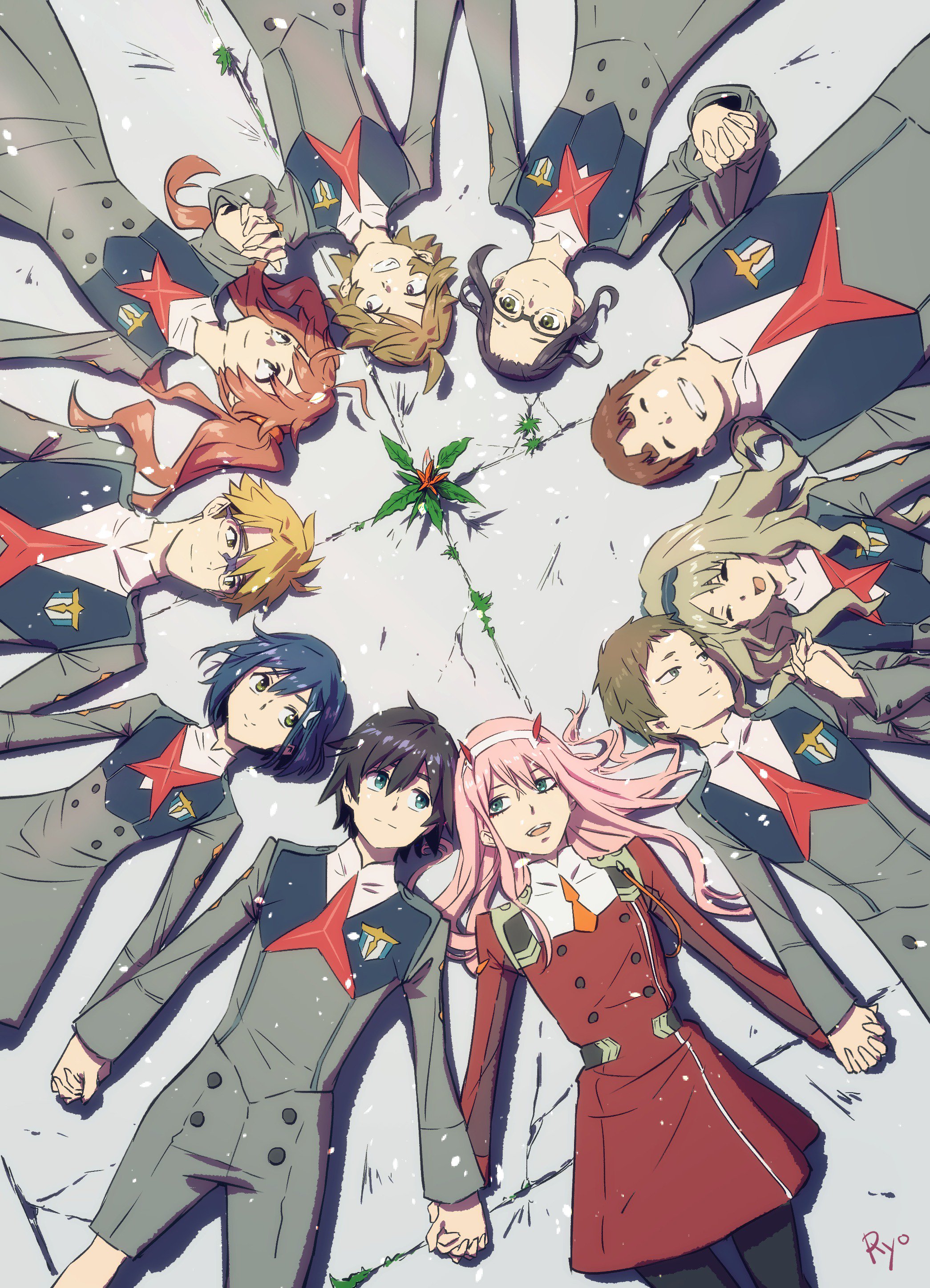 ryochindempa darling in the franxx futoshi (darling in the franxx ...