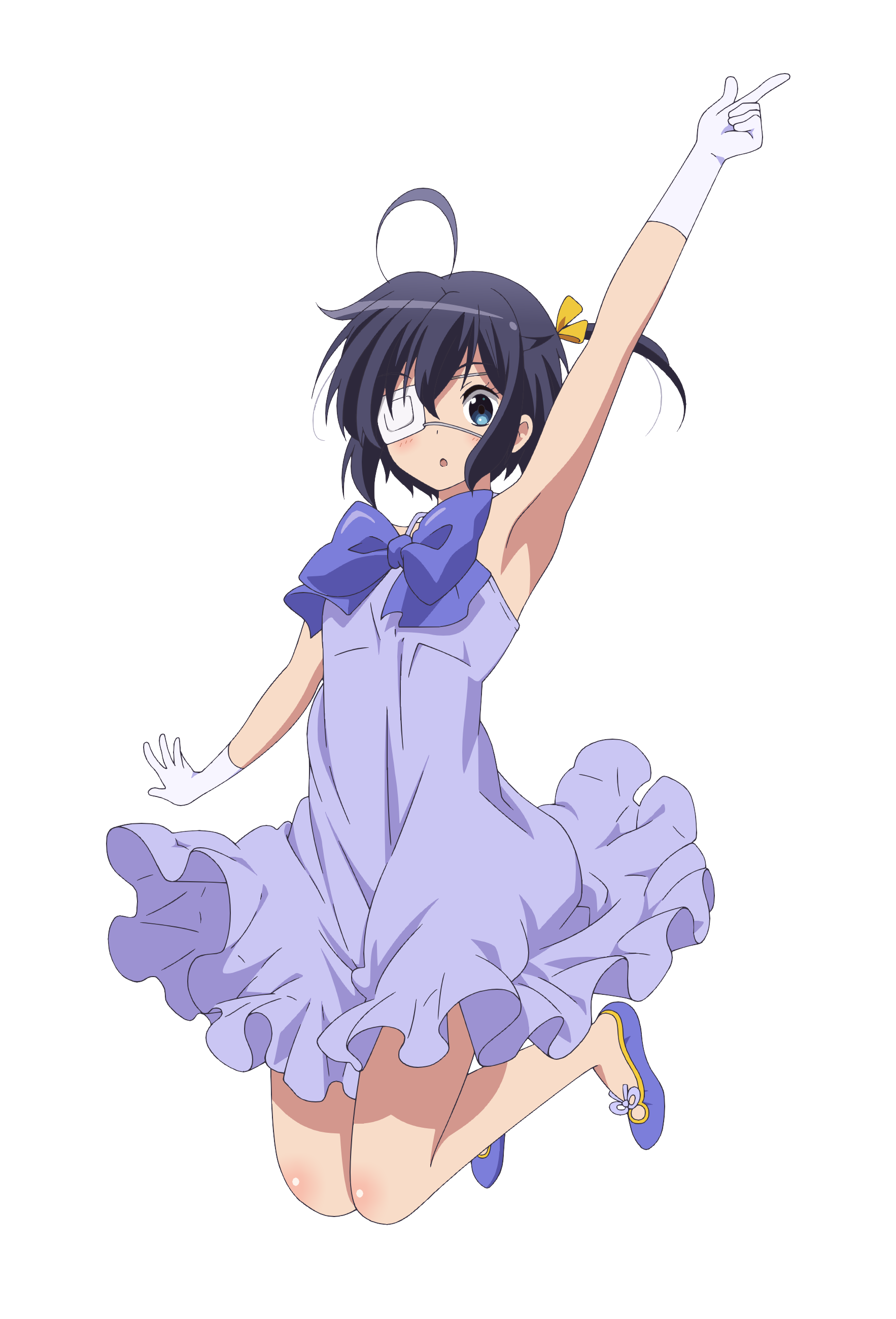 chuunibyou demo koi ga shitai! takanashi rikka dress eyepatch ...