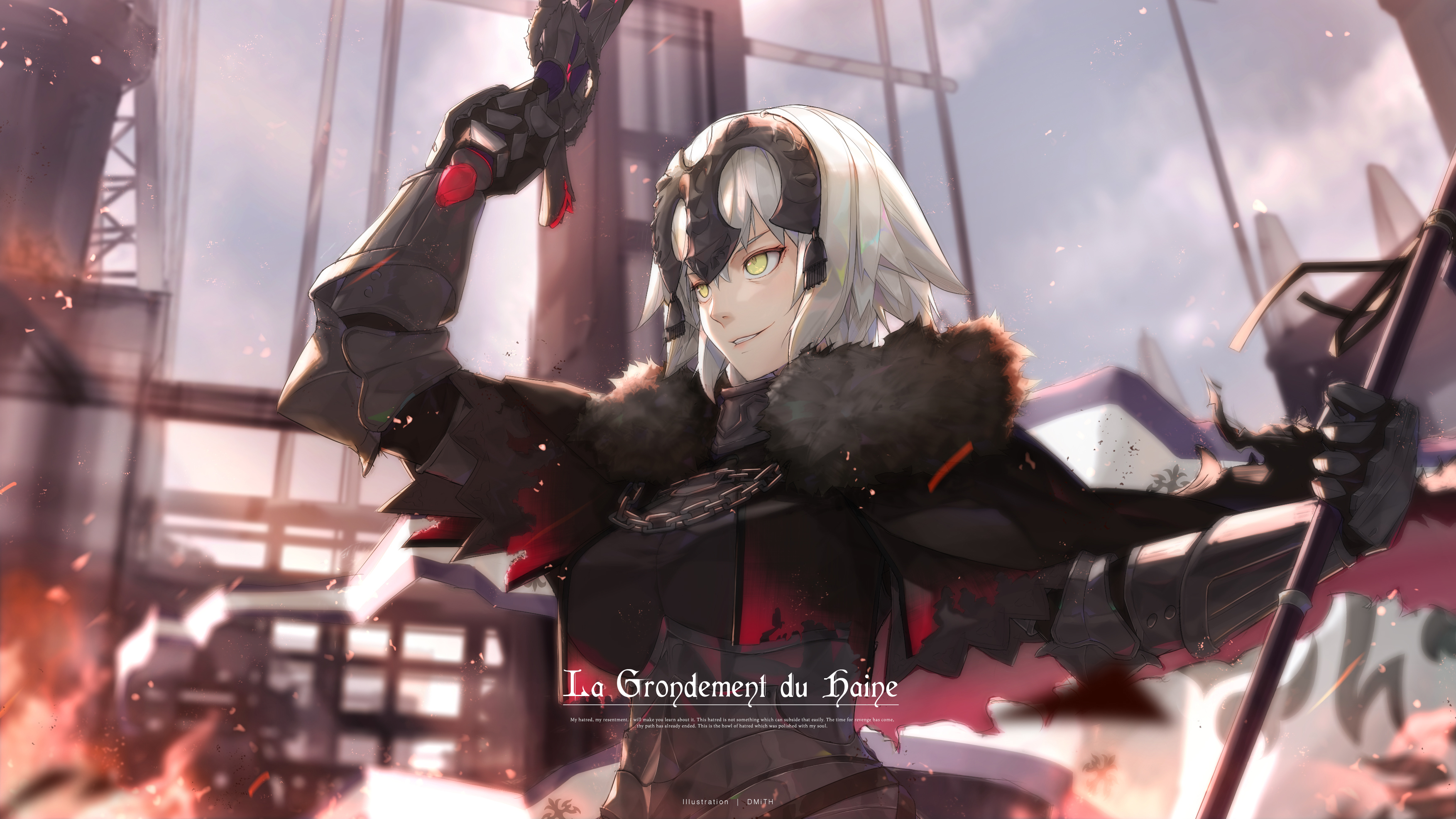 bagus casbon fate/grand order jeanne d'arc jeanne d'arc alter (fate ...