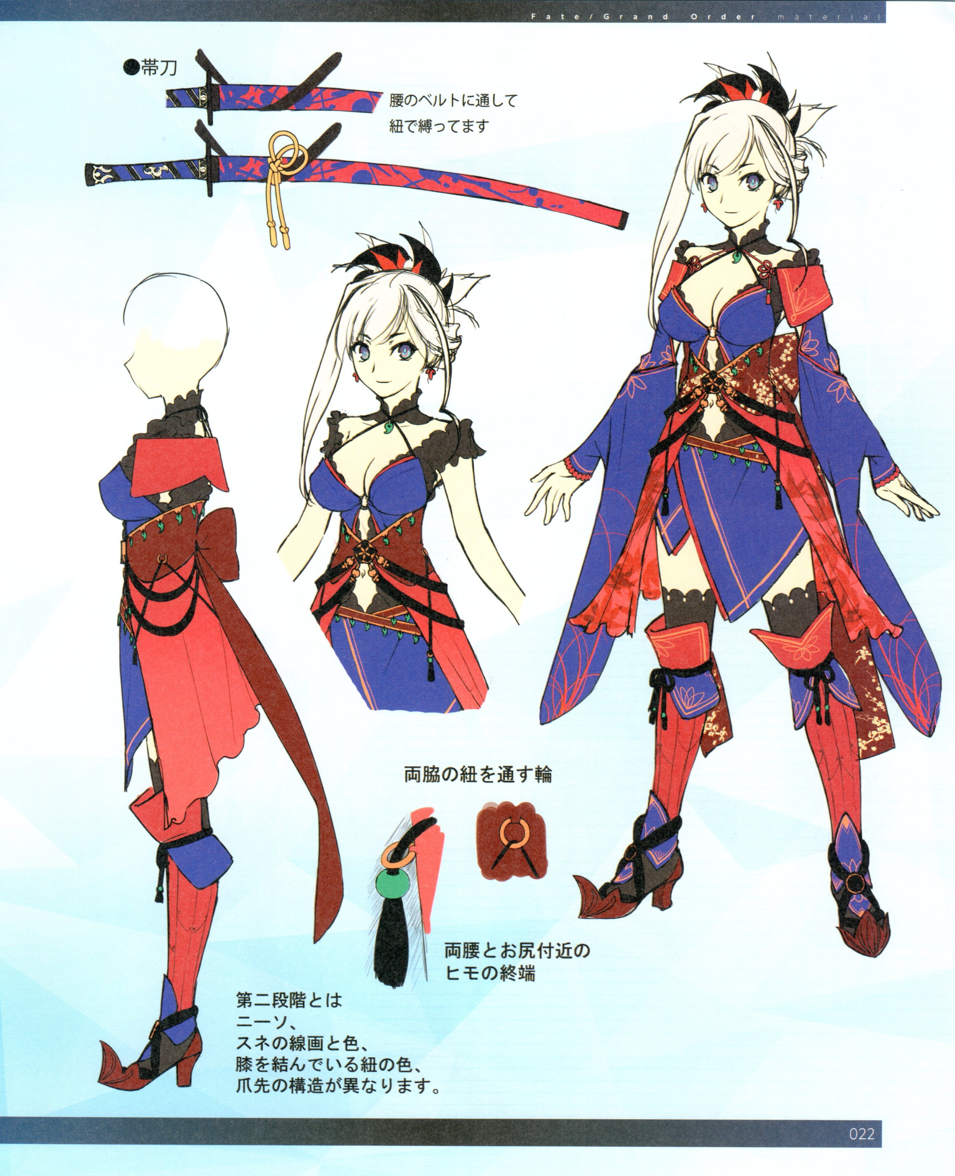 type-moon koyama hirokazu fate/grand order miyamoto musashi (fate/grand ...