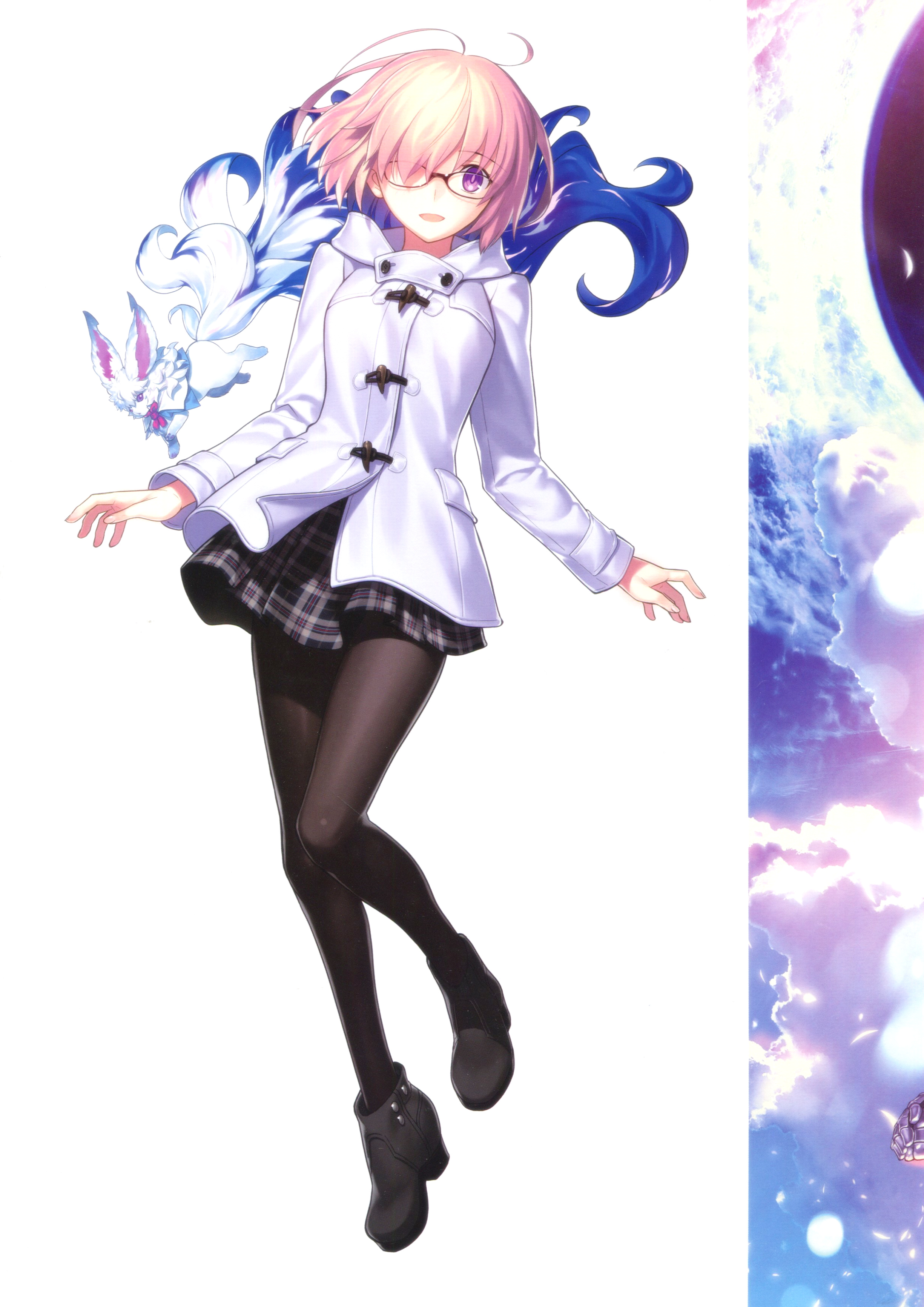 type-moon takeuchi takashi fate/grand order cath palug (fate) mash ...