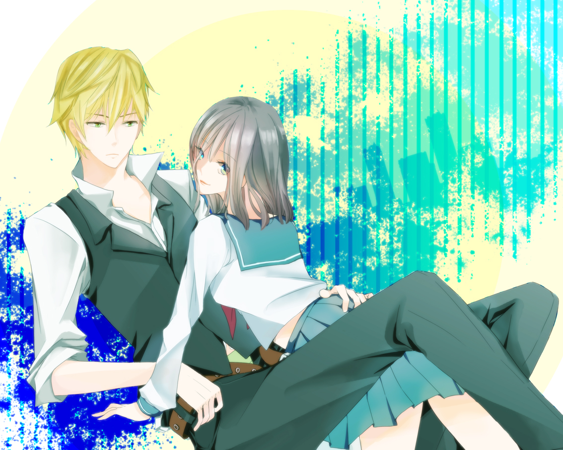 snsk durarara!! awakusu akane heiwajima shizuo seifuku | #134817 | yande.re