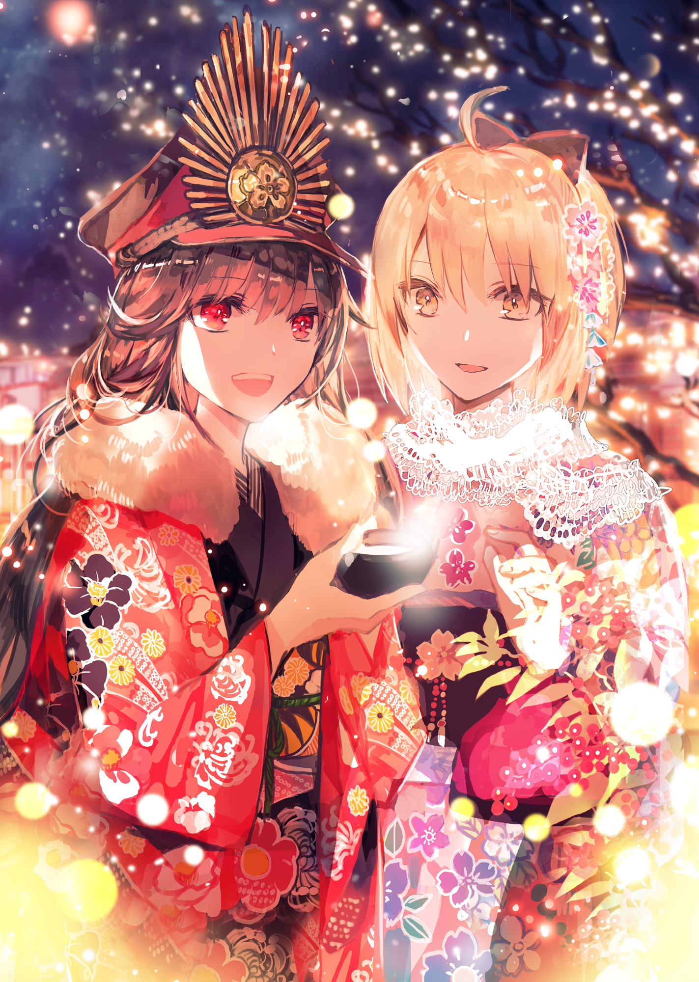 rioka (southern blue sky) fate/grand order oda nobunaga (fate) okita ...