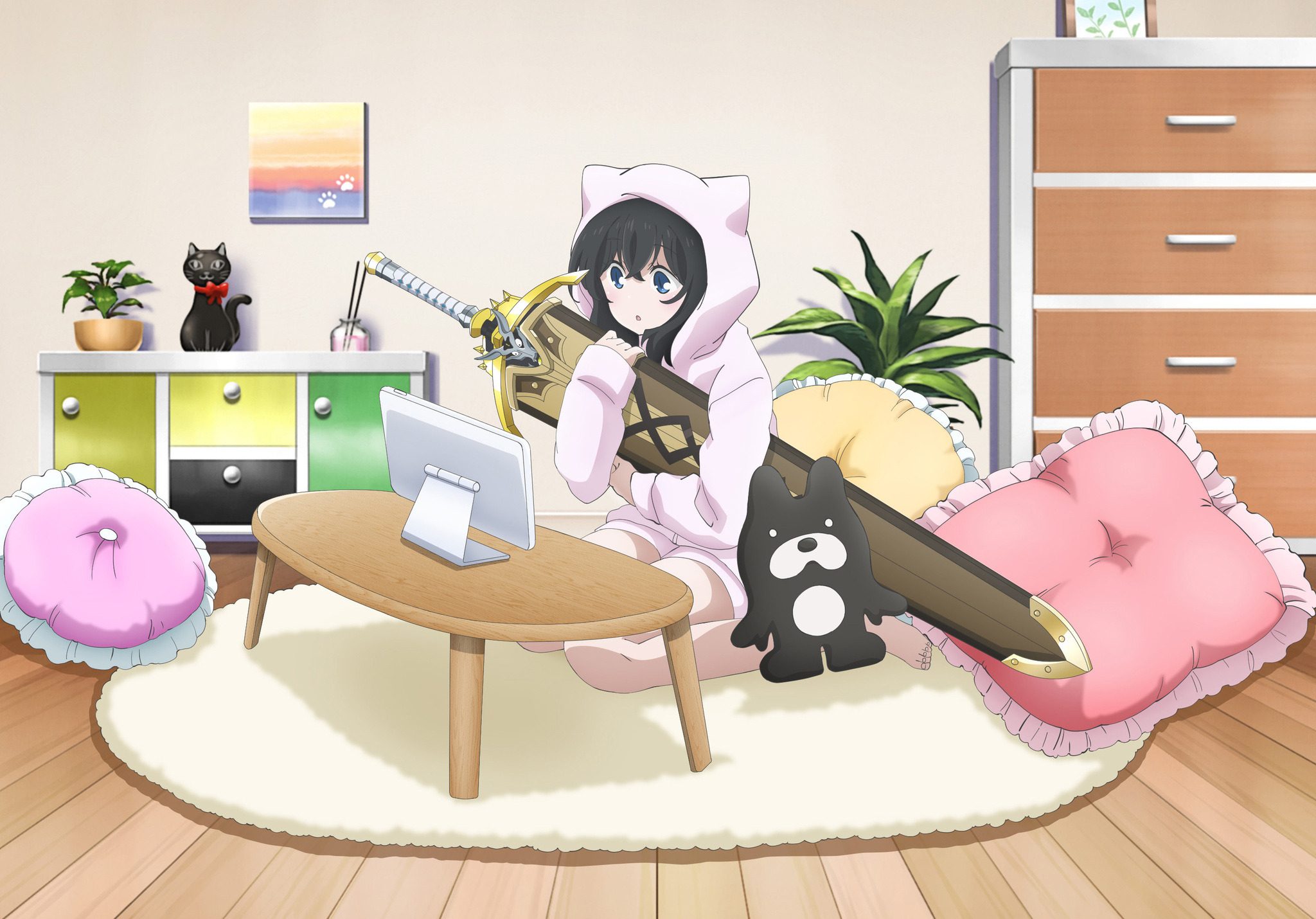 tensei shitara ken deshita fran (tenken) shishou (tenken) animal ears ...