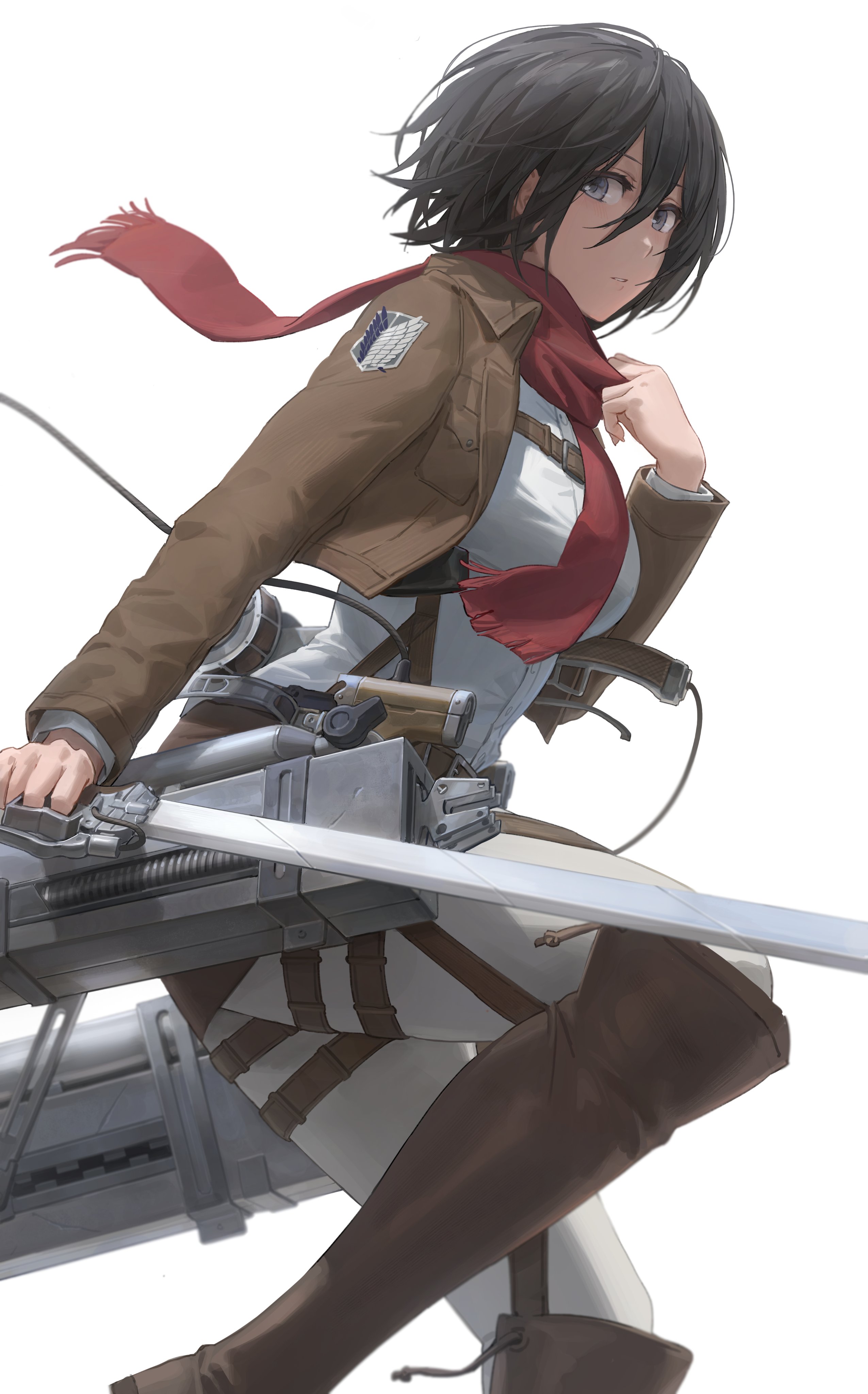 free style (yohan1754) shingeki no kyojin mikasa ackerman sword uniform ...