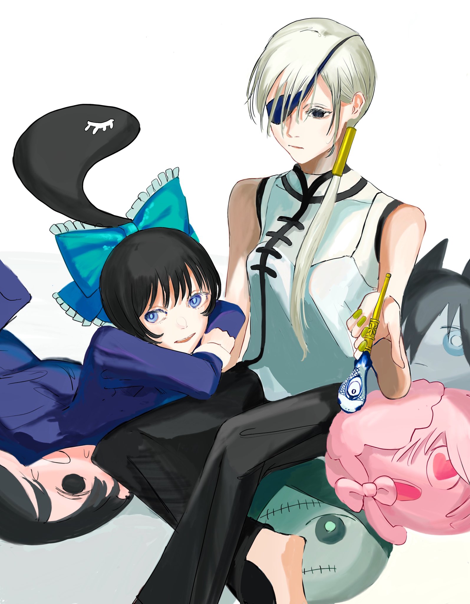 ssword chainsaw man pingtsi (chainsaw man) quanxi (chainsaw man) asian ...