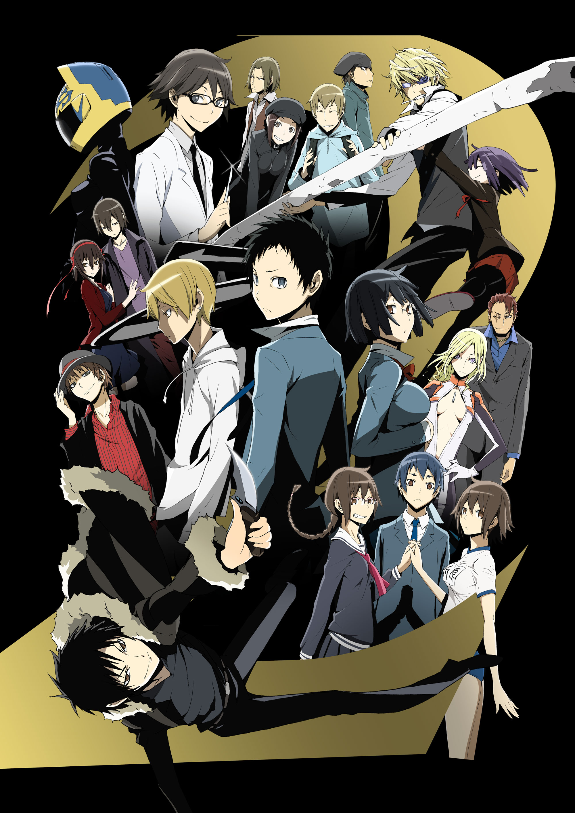 durarara!! akabayashi mizuki awakusu akane celty sturluson heiwajima ...