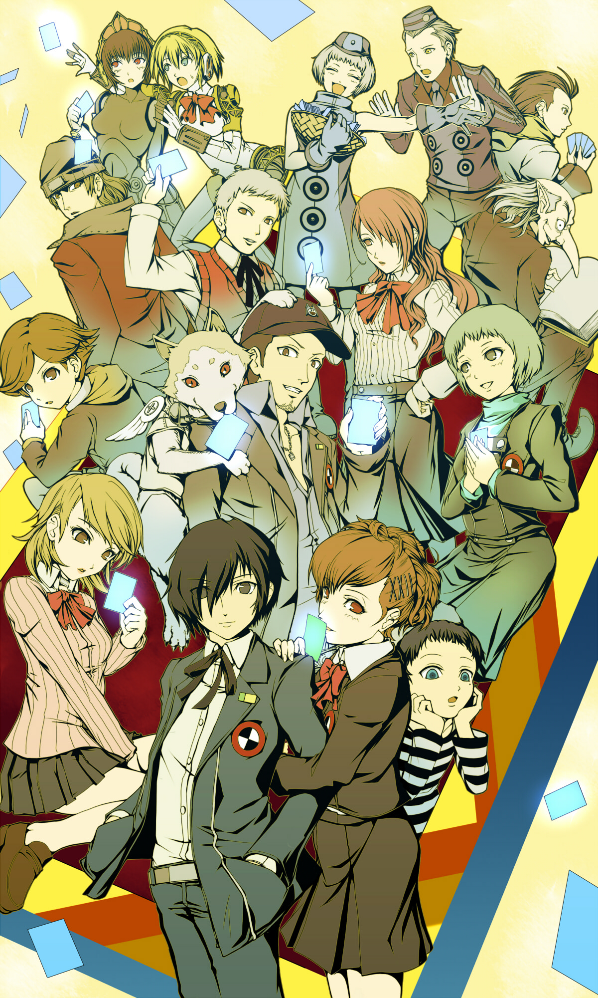 hi-ho- megaten persona persona 3 aegis amada ken aragaki shinjirou ...