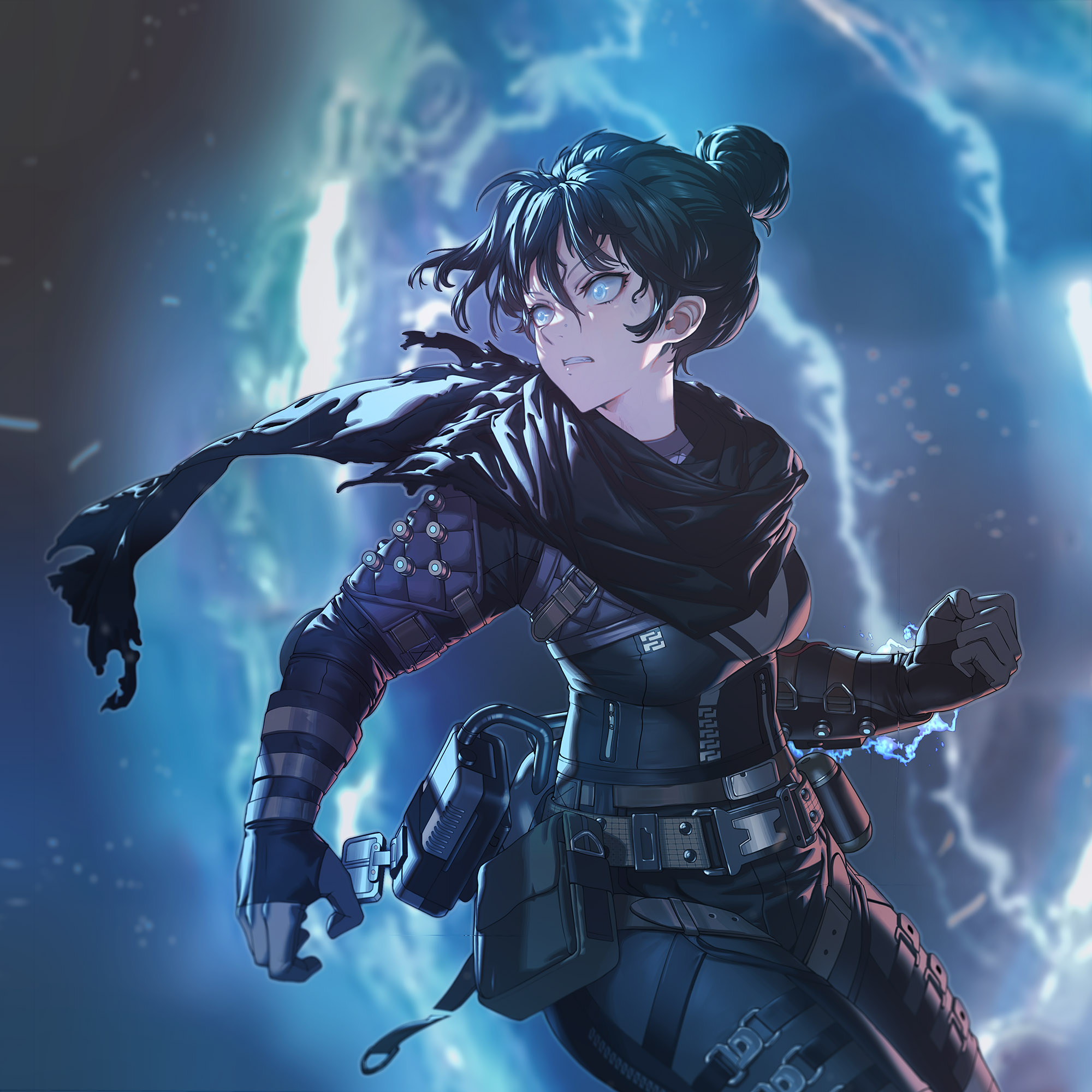 miv4t apex legends wraith (apex legends) bodysuit garter | #809847 ...