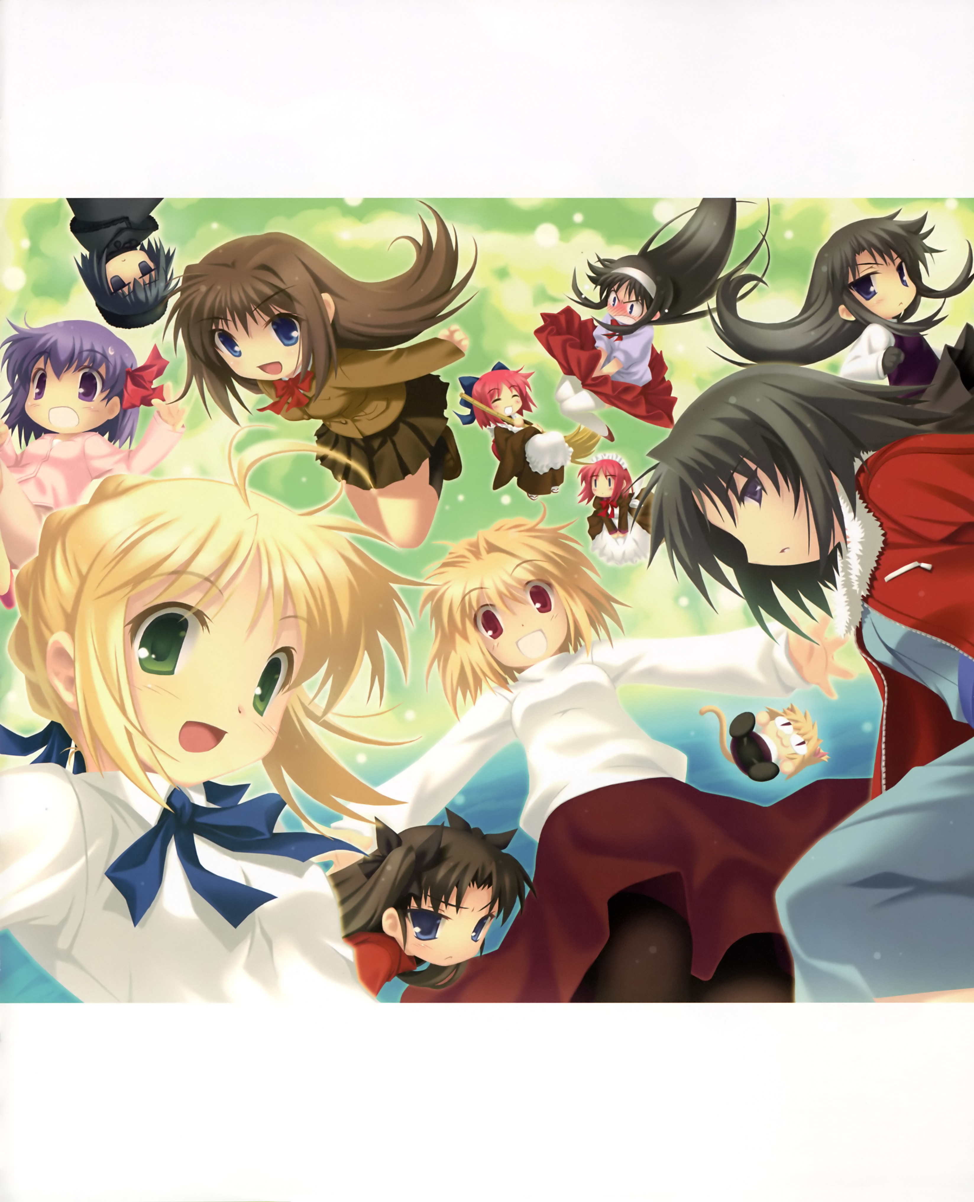 type-moon black fate/stay night kara no kyoukai mahou tsukai no yoru ...