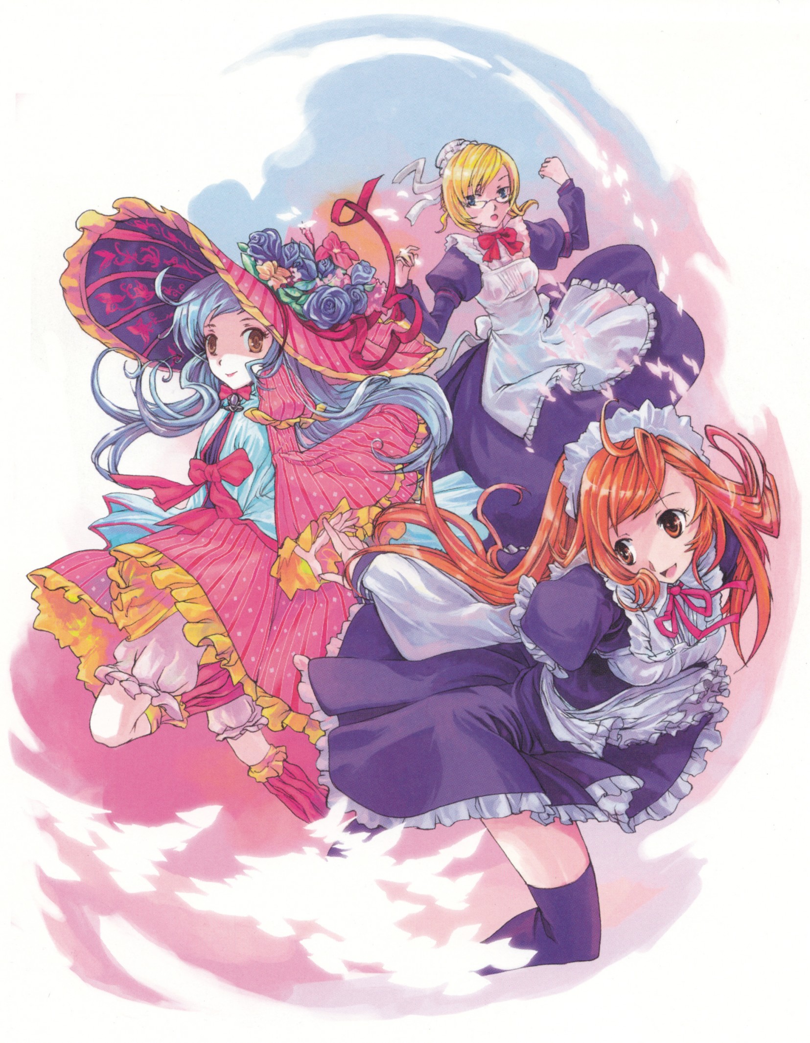 dress maid thighhighs | #83019 | yande.re