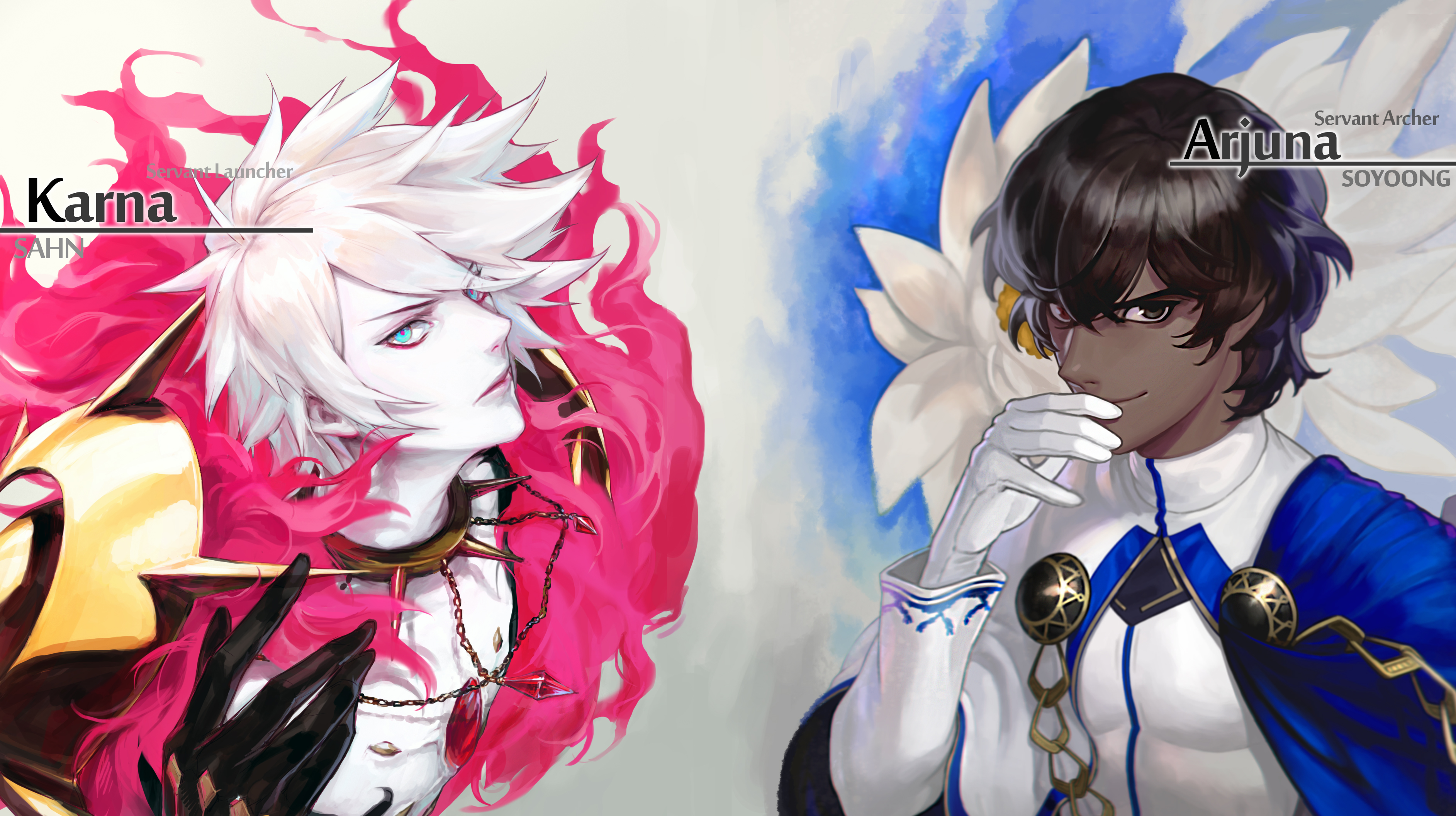 sahn fate/grand order arjuna (fate/grand order) karna (fate) armor male ...