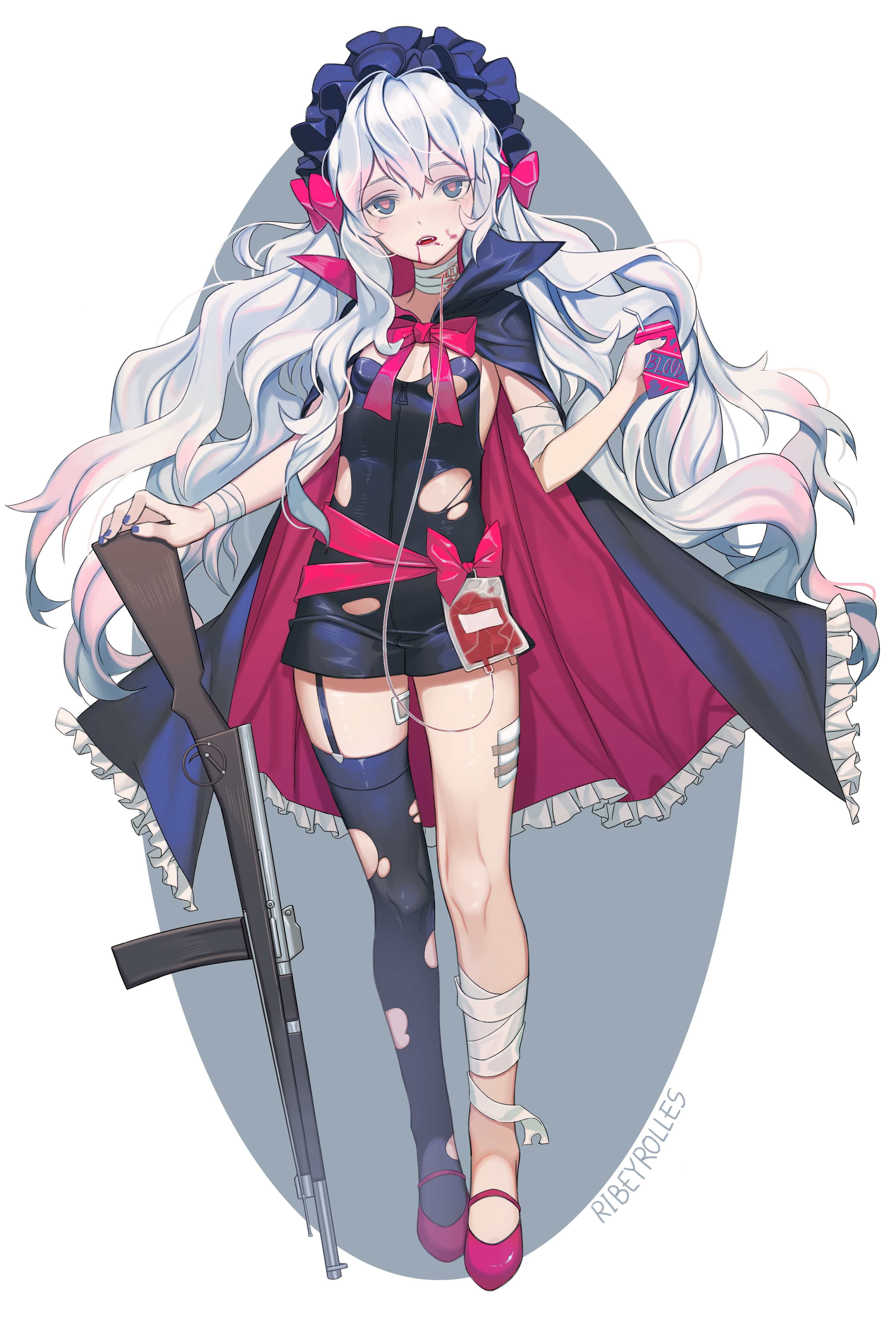 samsoon girls frontline ribeyrolles 1918 (girls frontline) bandages ...