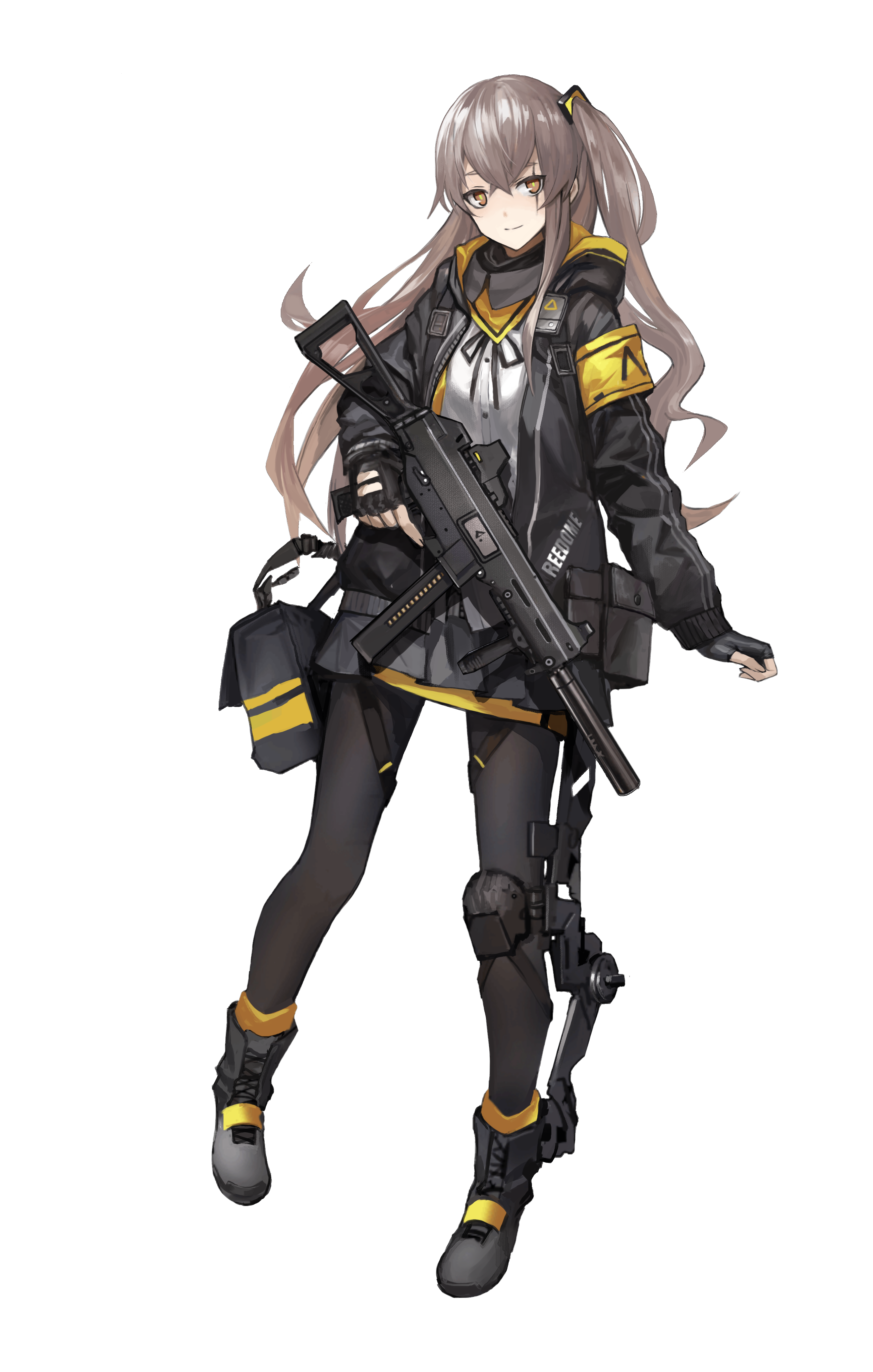 infukun girls frontline ump45 (girls frontline) gun pantyhose seifuku ...