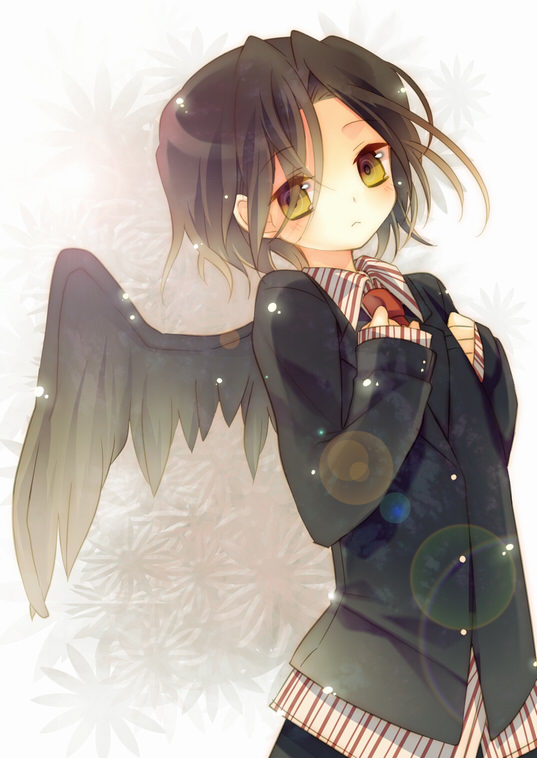 pandora hearts gilbert nightray chibi male wings | #105222 | yande.re