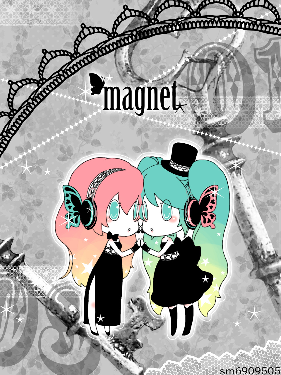 soia magnet (vocaloid) vocaloid hatsune miku megurine luka | #96384 ...