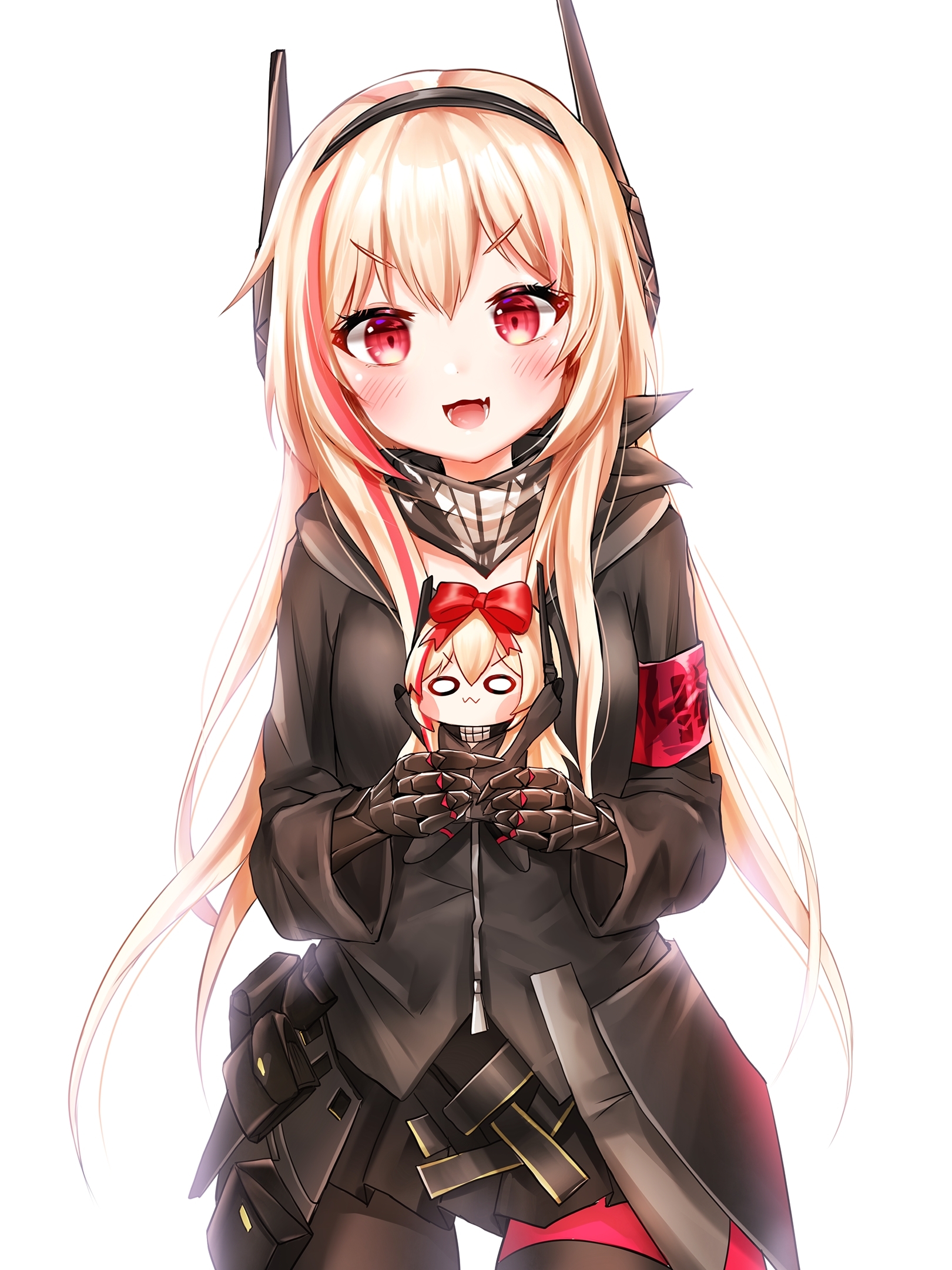 honyang girls frontline m4 sopmod ii (girls frontline) chibi pantyhose ...