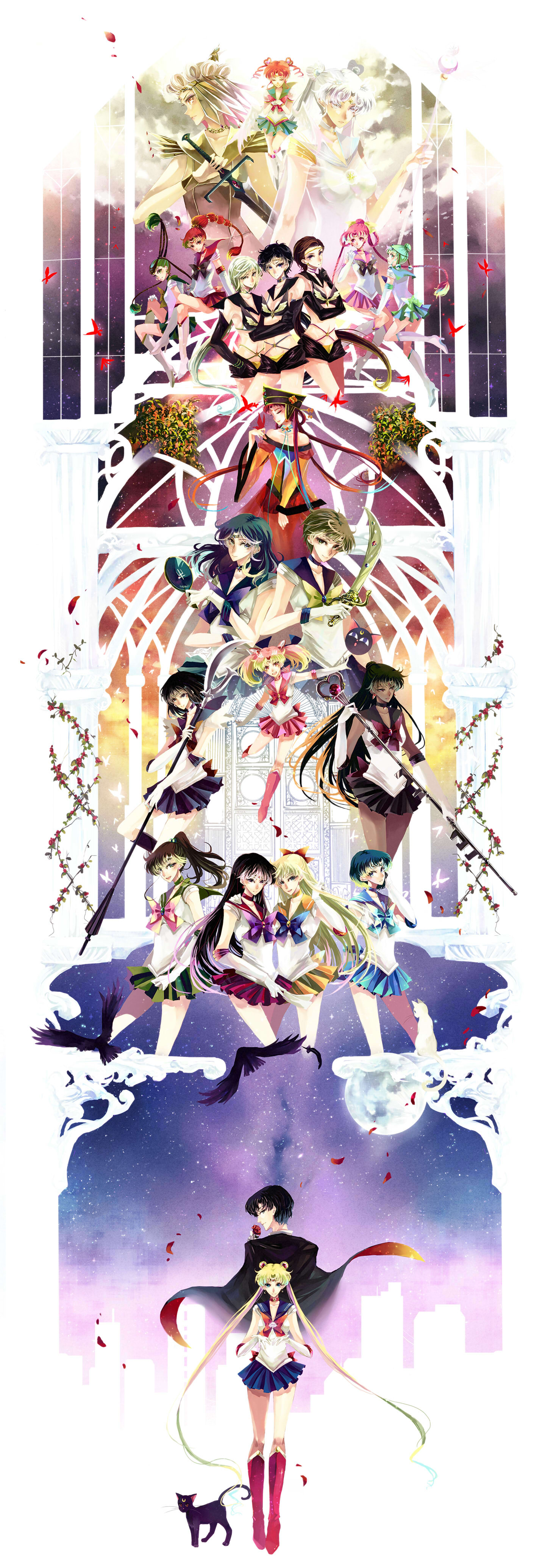 nonrain bishoujo senshi sailor moon aino minako artemis (sailor moon ...