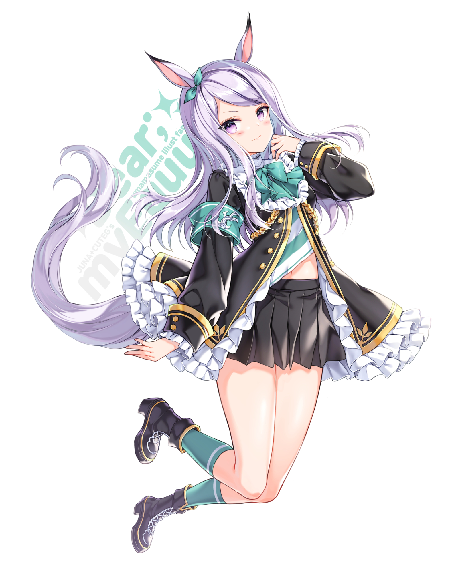 uma musume pretty derby mejiro mcqueen (umamusume) animal ears tail ...