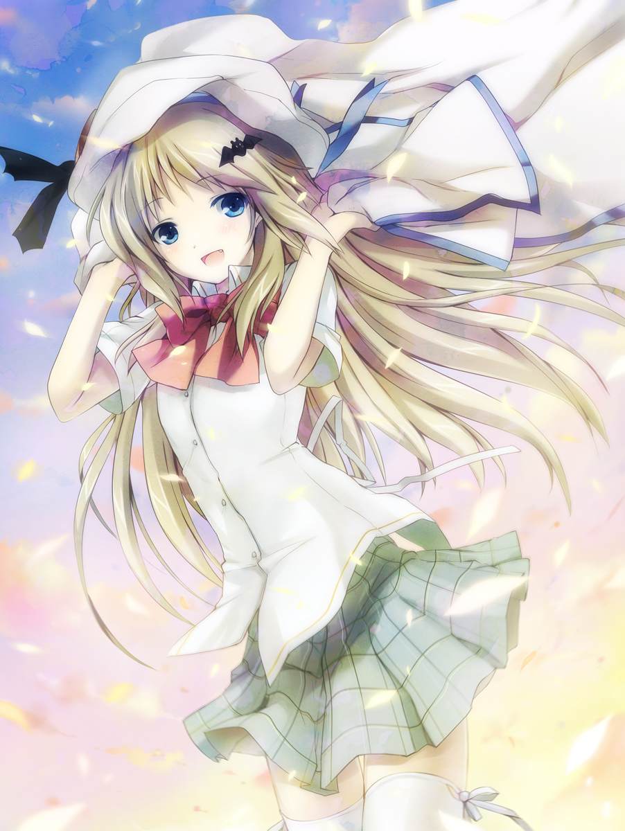 6u little busters! noumi kudryavka seifuku thighhighs | #128314 | yande.re