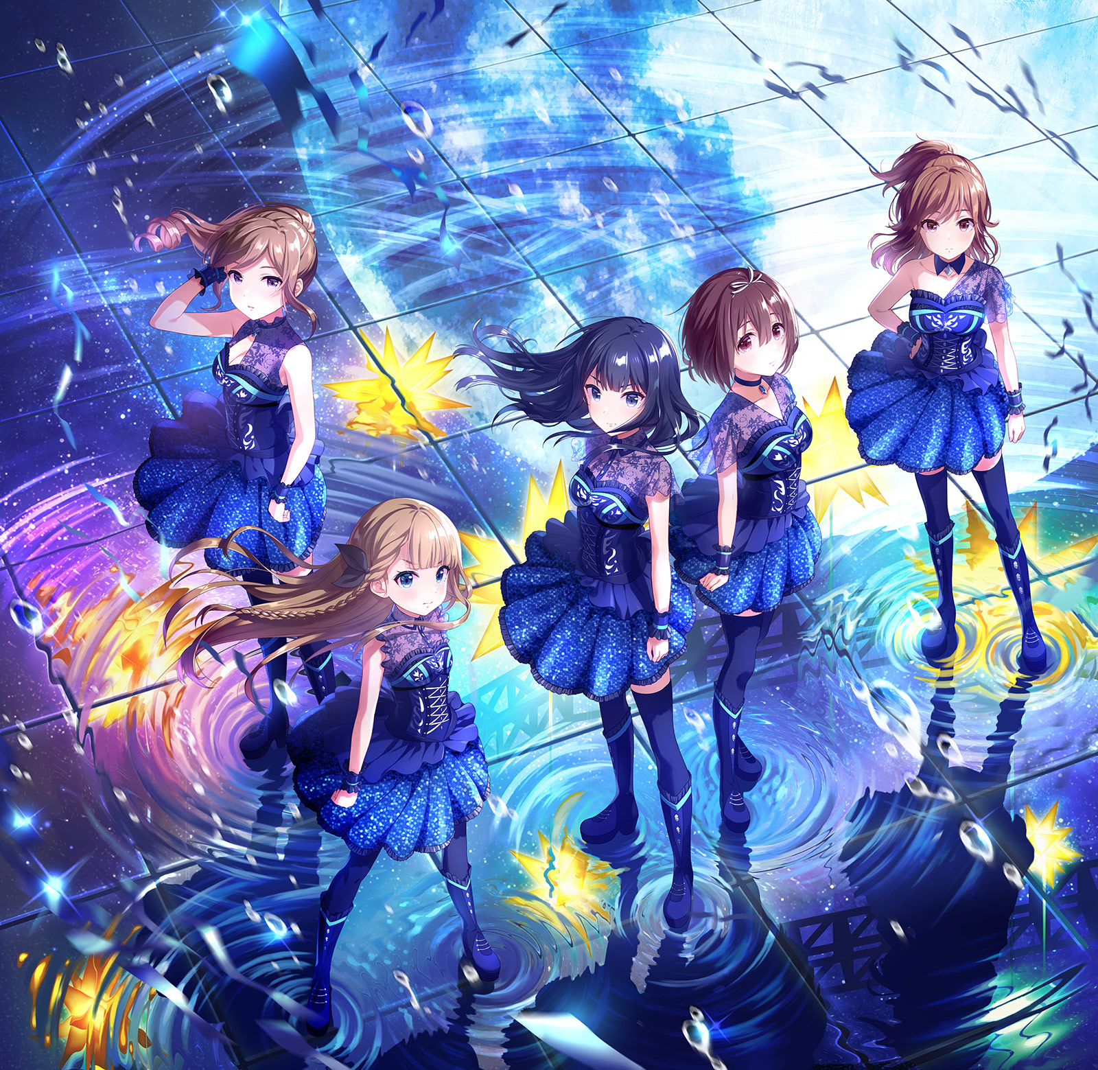 qp:flapper idoly pride hayasaka mei ibuki nagisa nagase kotono narumiya ...