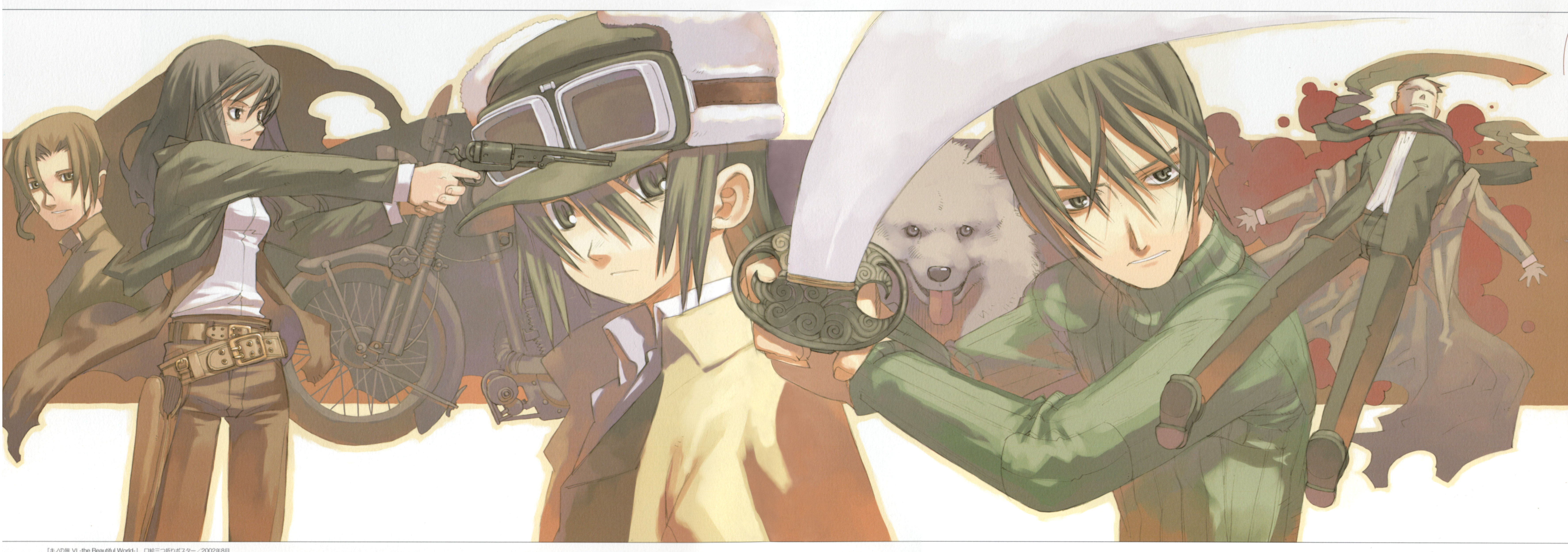 kuroboshi kouhaku kino no tabi kino (kino no tabi) | #6476 | yande.re